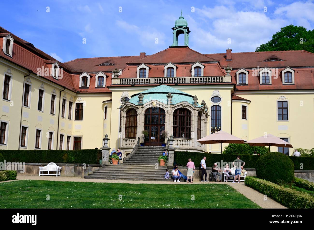 Schloss im landkreis meissen hi-res stock photography and images - Alamy