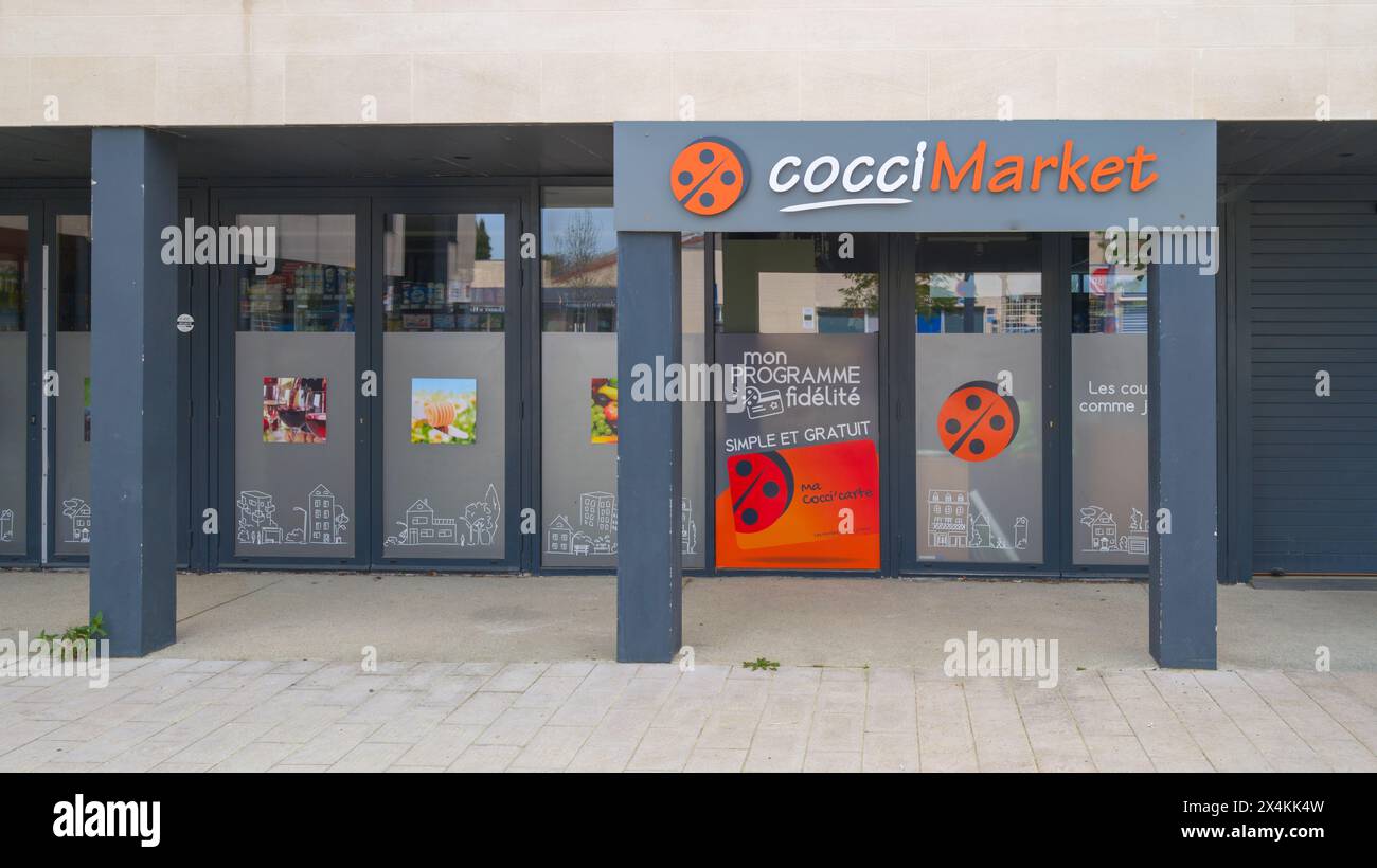 Bordeaux , France - 05 01 2024 : cocci market shop supermarket logo ...