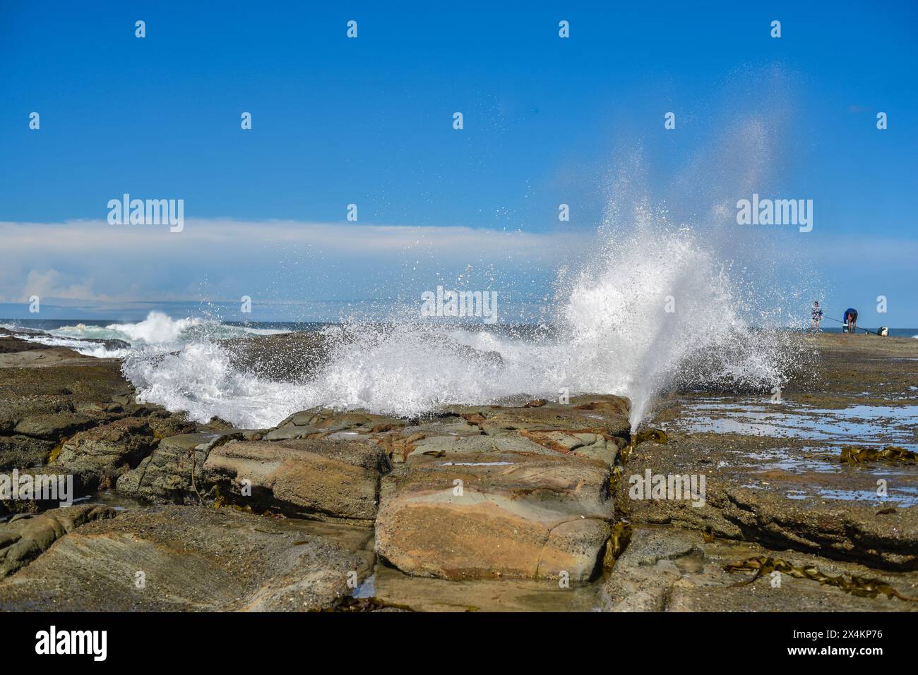 Man watching large waves hi-res stock photography and images - Alamy