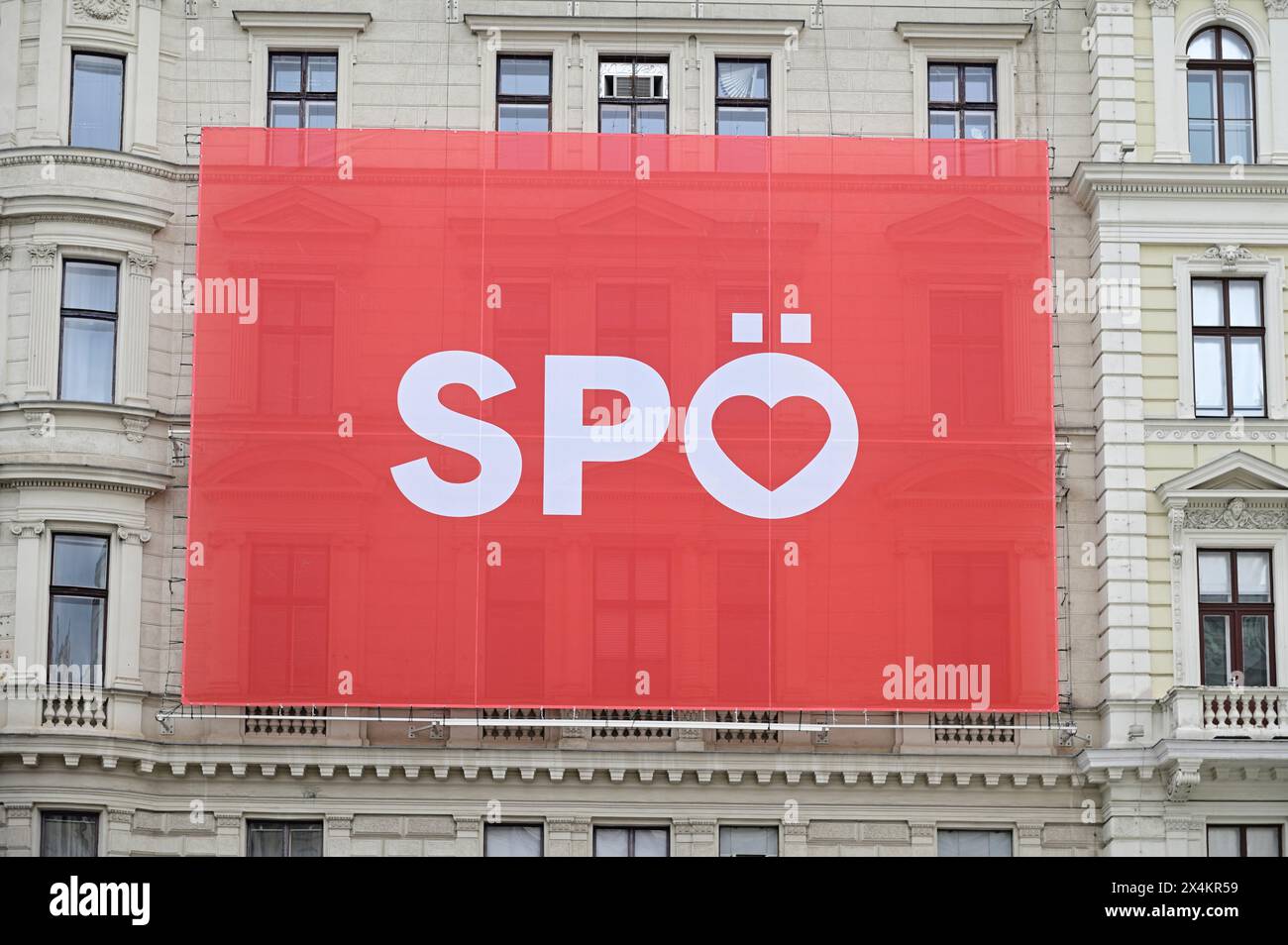 Vienna, Austria. 01st May, 2024. May Day march of the SPÖ Vienna ...