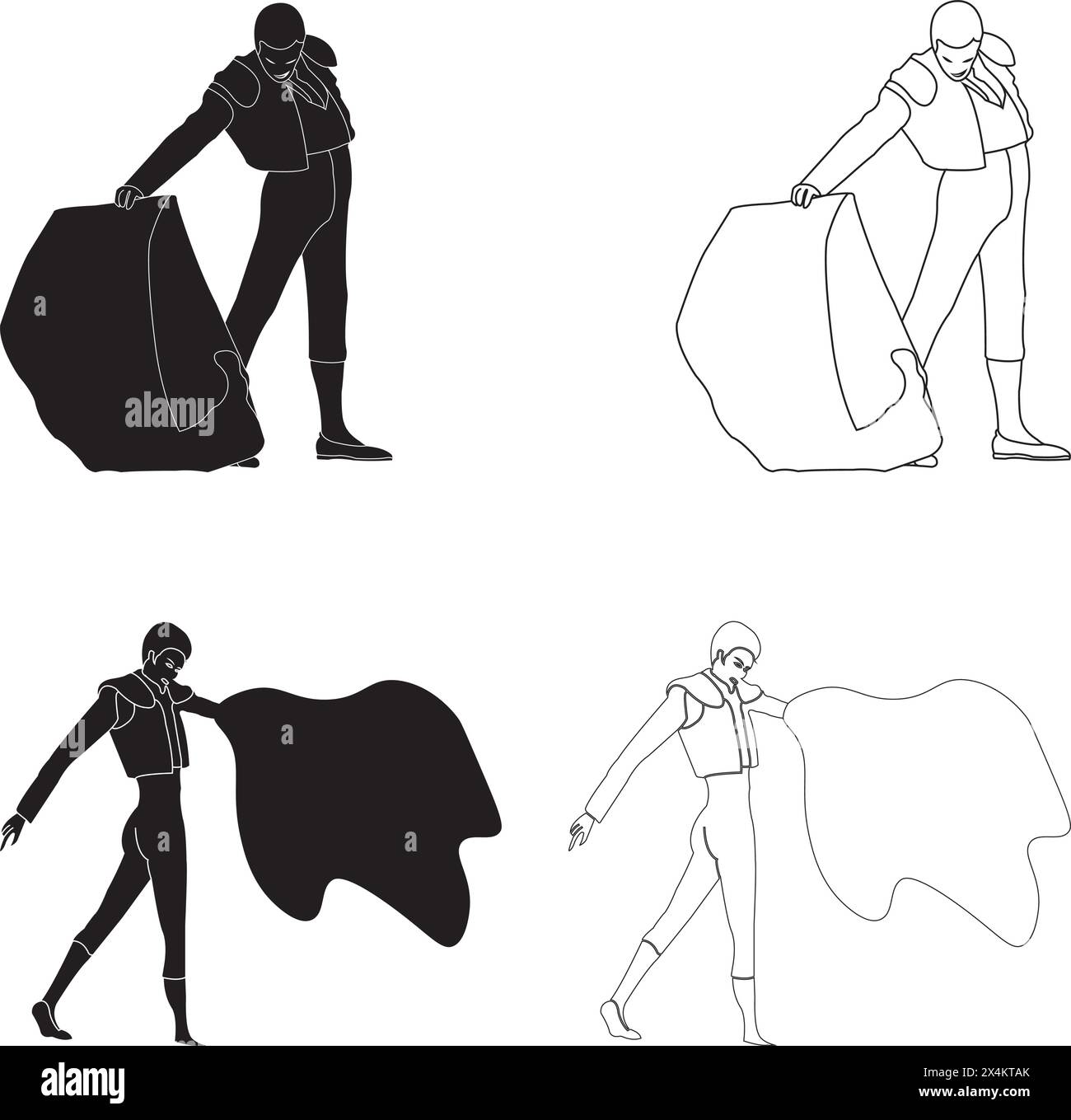 Bull fight arena Stock Vector Images - Alamy