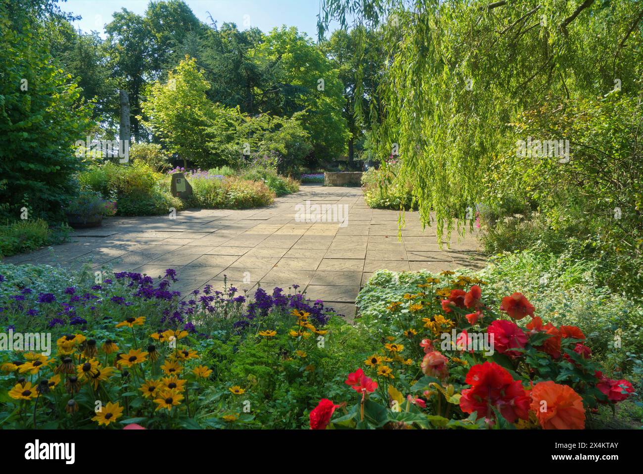 Beautiful planting at Elgin Bible Garden, near Cathedral, Elgin. Elgin ...