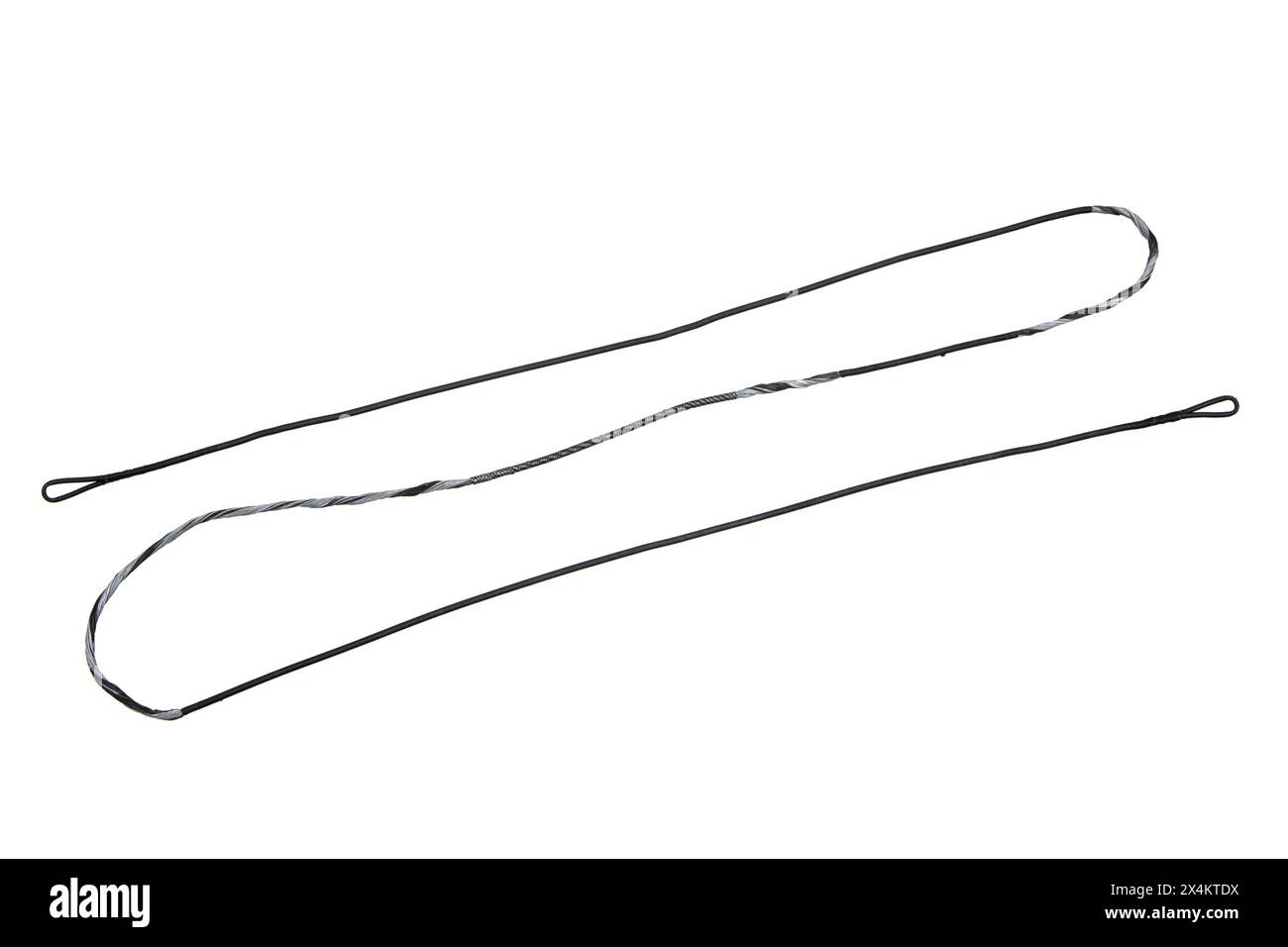 Bowstring for a bow or crossbow. Tightly woven nylon threads into one ...