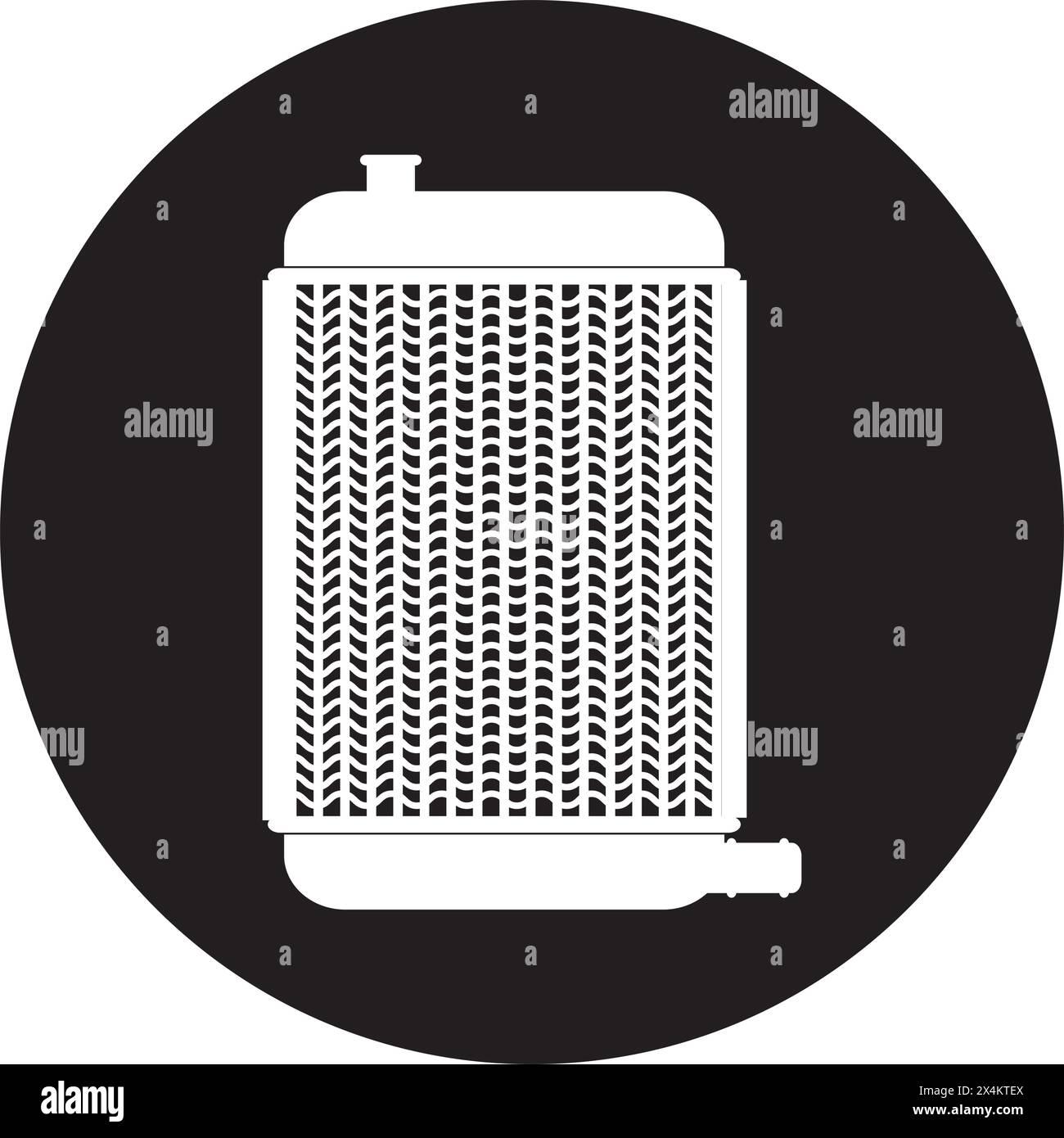 Radiator icon vector illustration symbol design Stock Vector Image ...