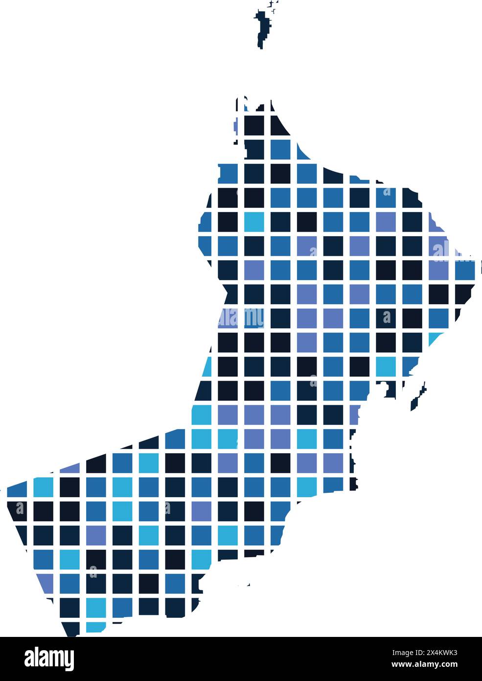 Oman map icon,vector illustration symbol design Stock Vector Image ...