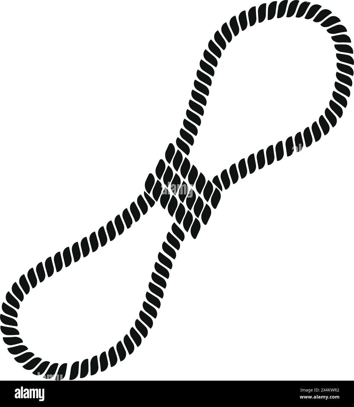 Rope circle Black and White Stock Photos & Images - Alamy