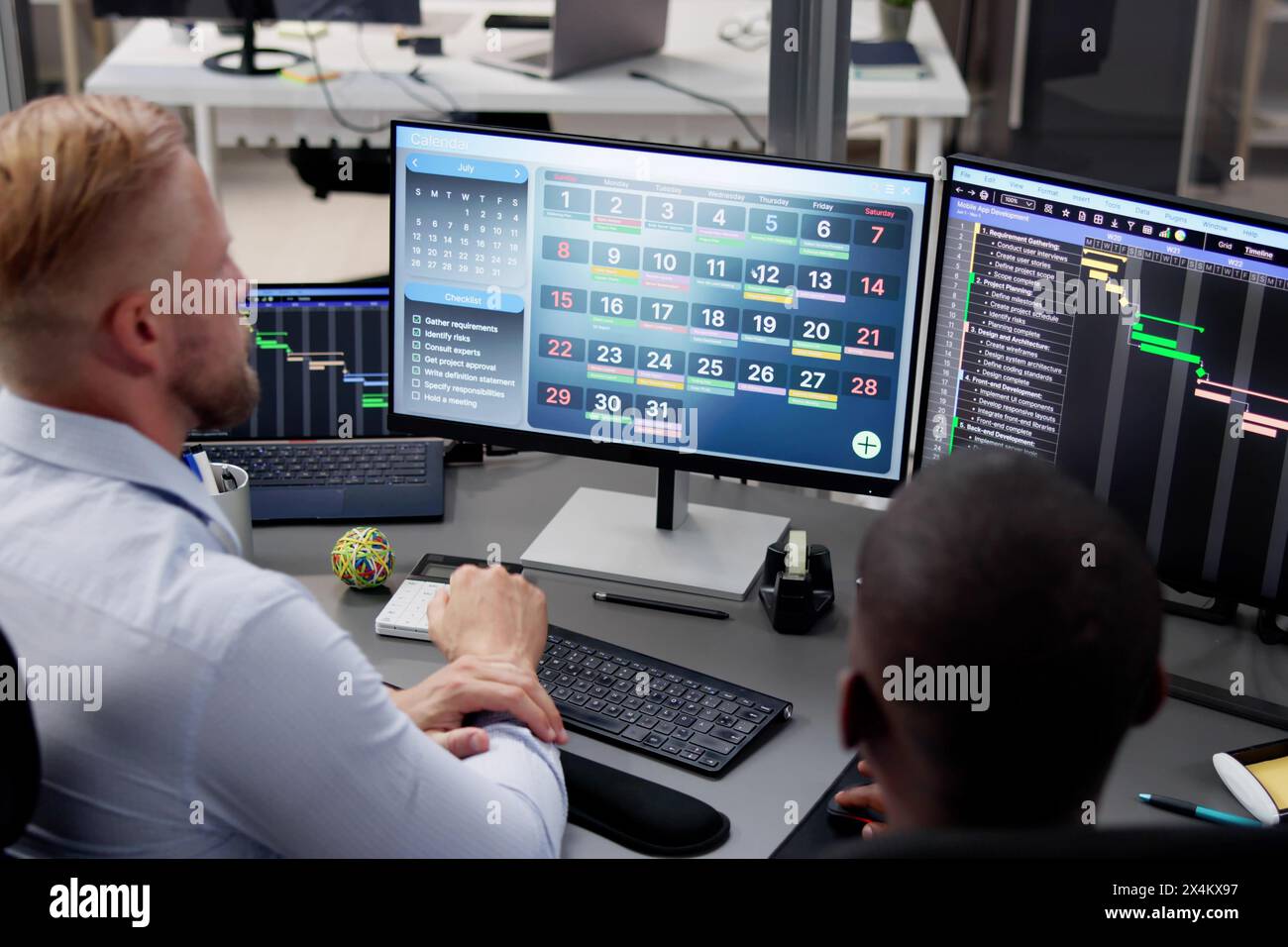 Manage Time and Employee Schedules with Multiple Calendar Computer ...