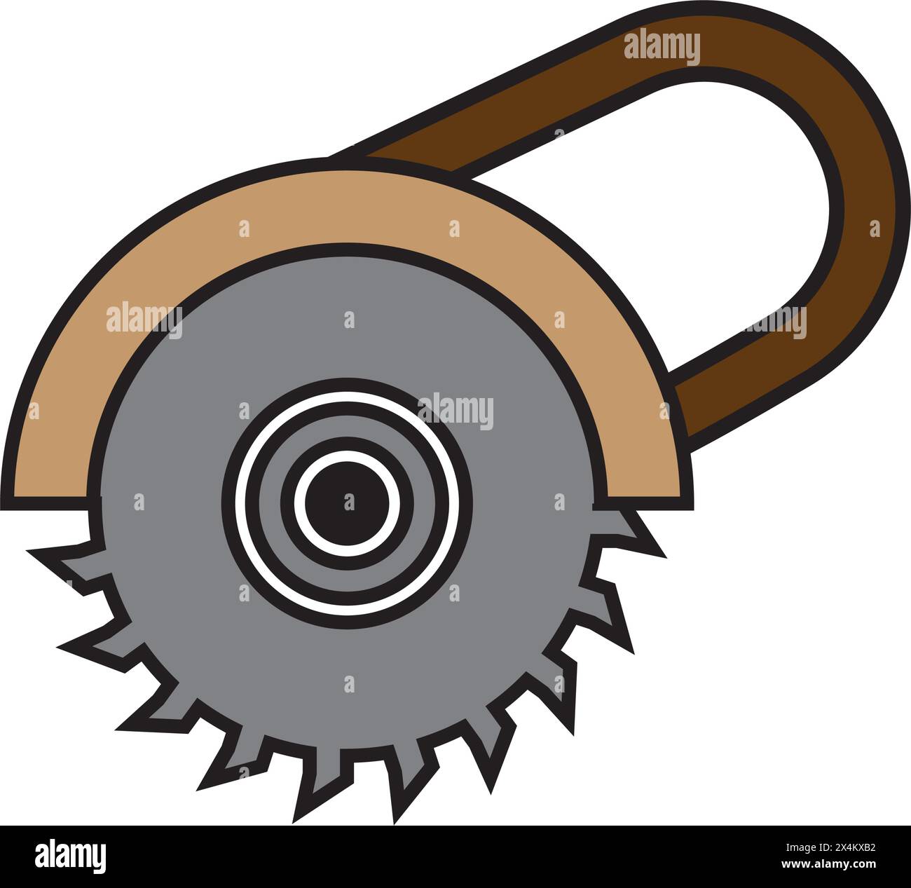 Chainsaw icon vector illustration template design Stock Vector Image ...