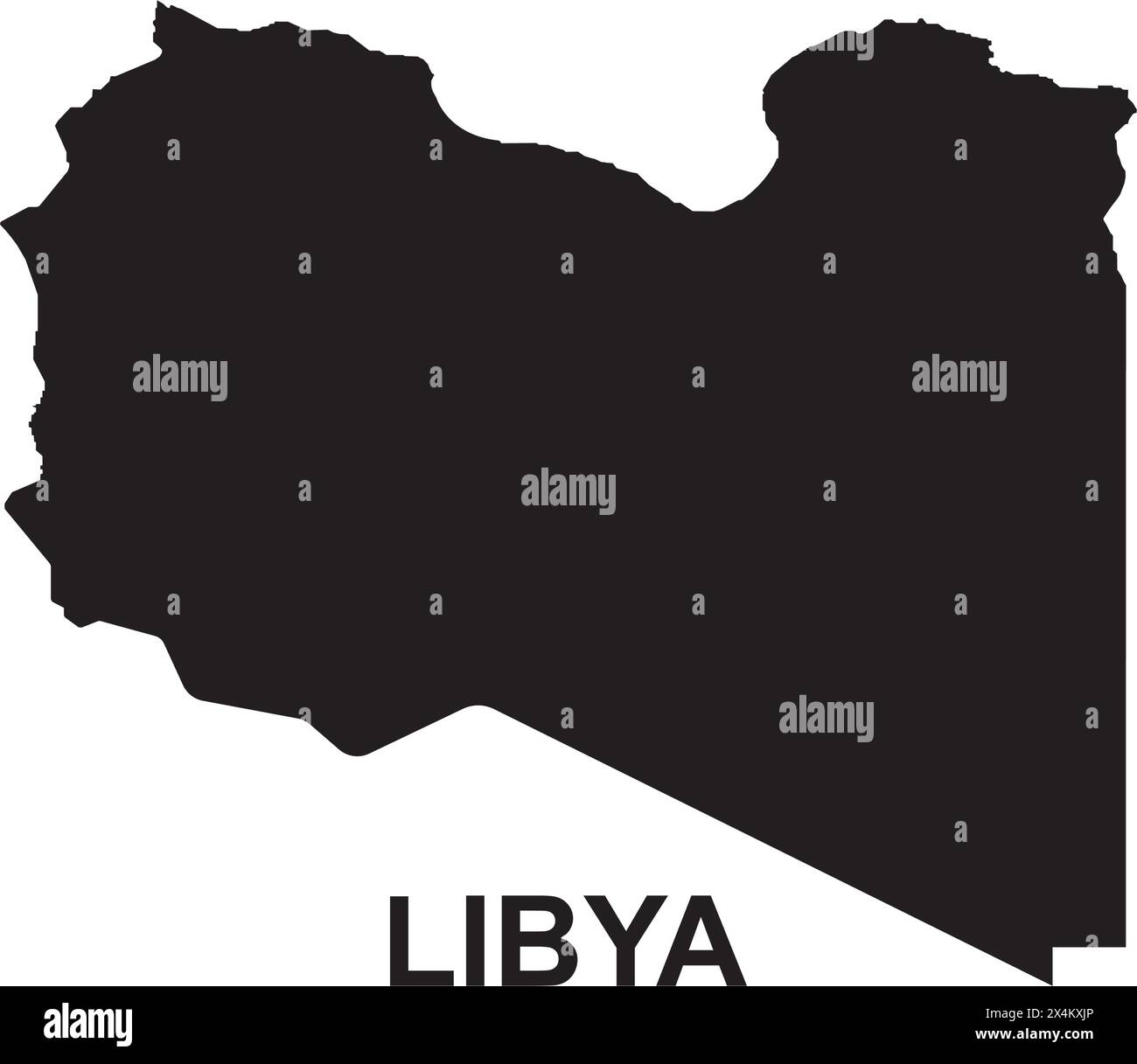 Libya map icon,vector illustration symbol background Stock Vector Image ...