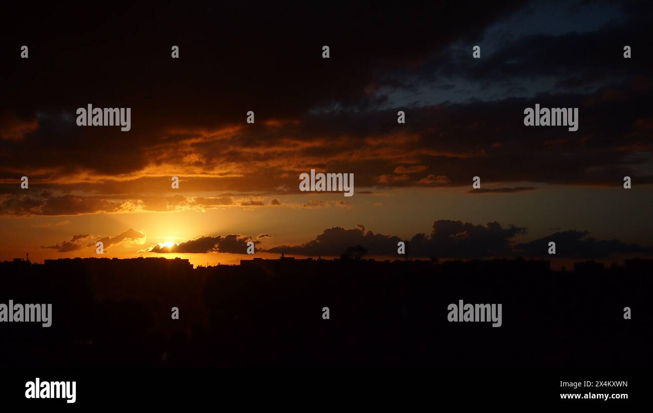 Sunset background images Stock Photo - Alamy