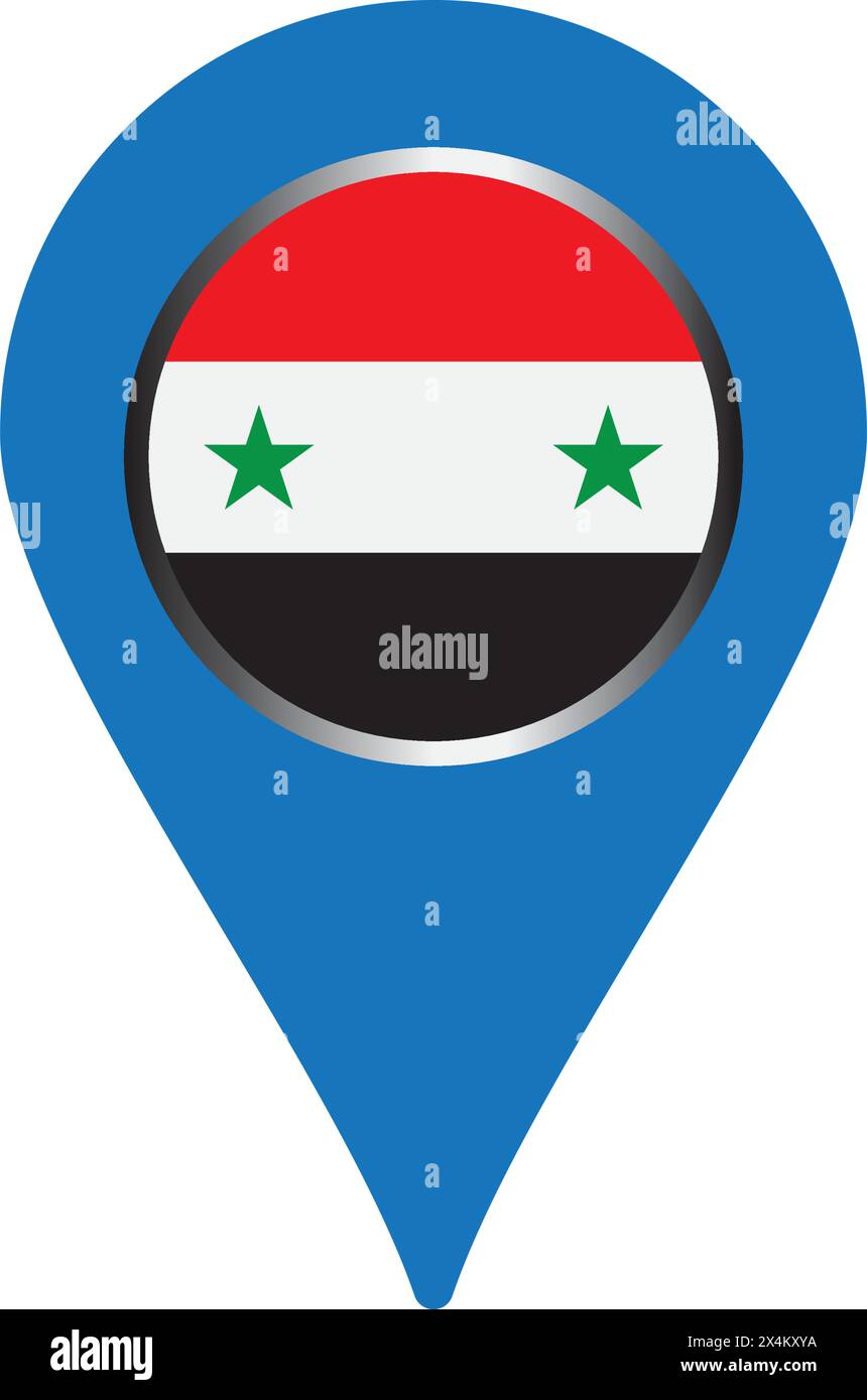 Syria map icon,vector illustration symbol design Stock Vector Image ...