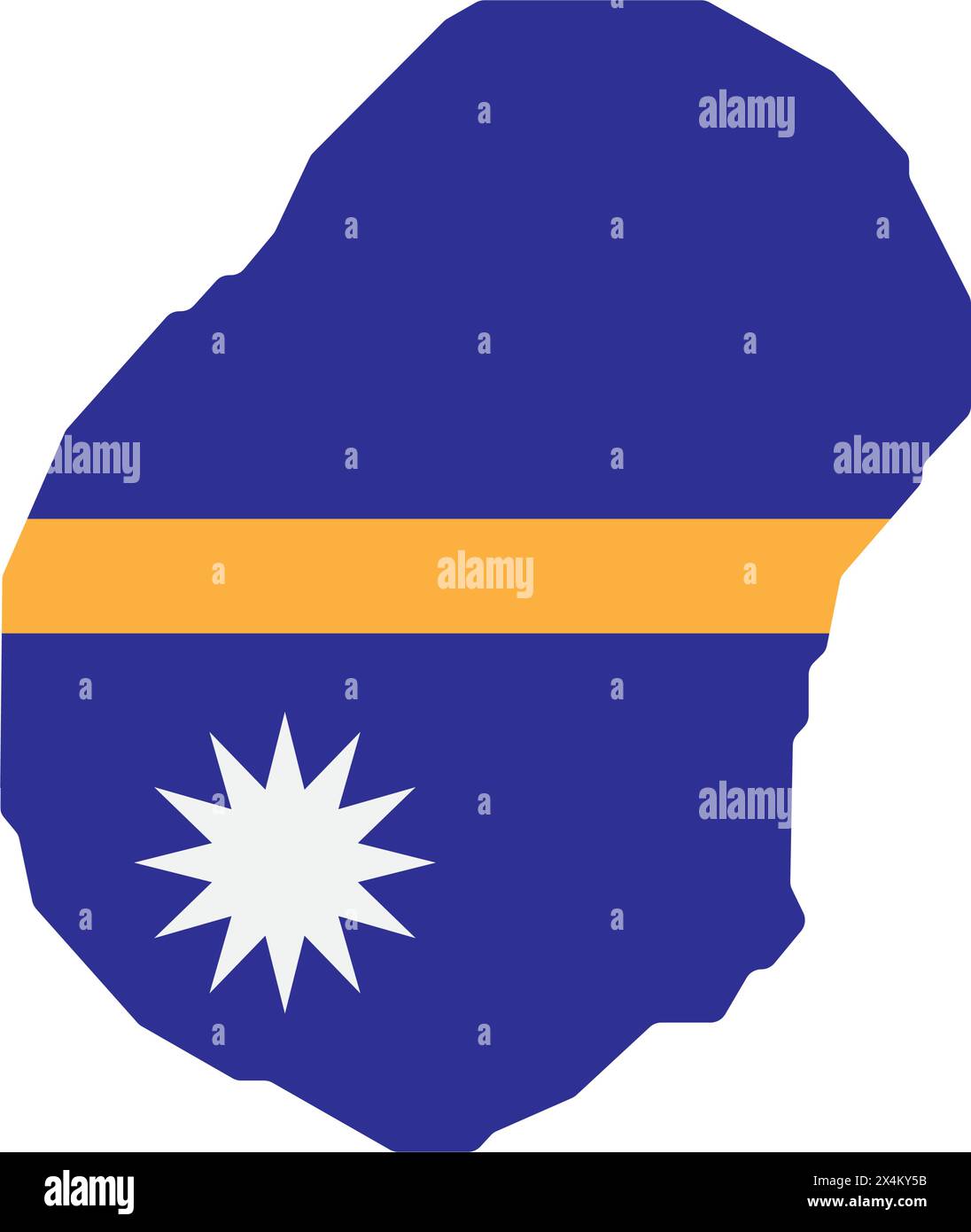Nauru Map Icon Vector Illustration Symbol Design Stock Vector Image And Art Alamy