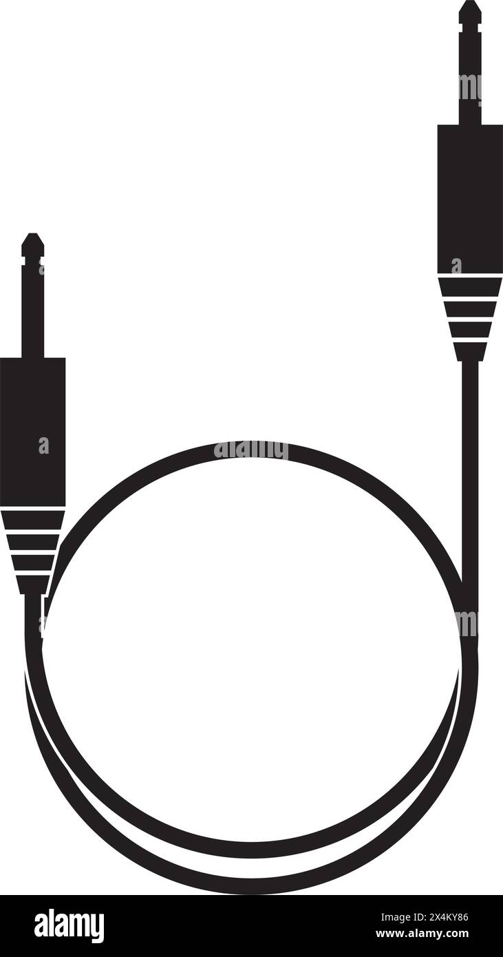 Audio jack icon,vector illustration template design Stock Vector Image ...