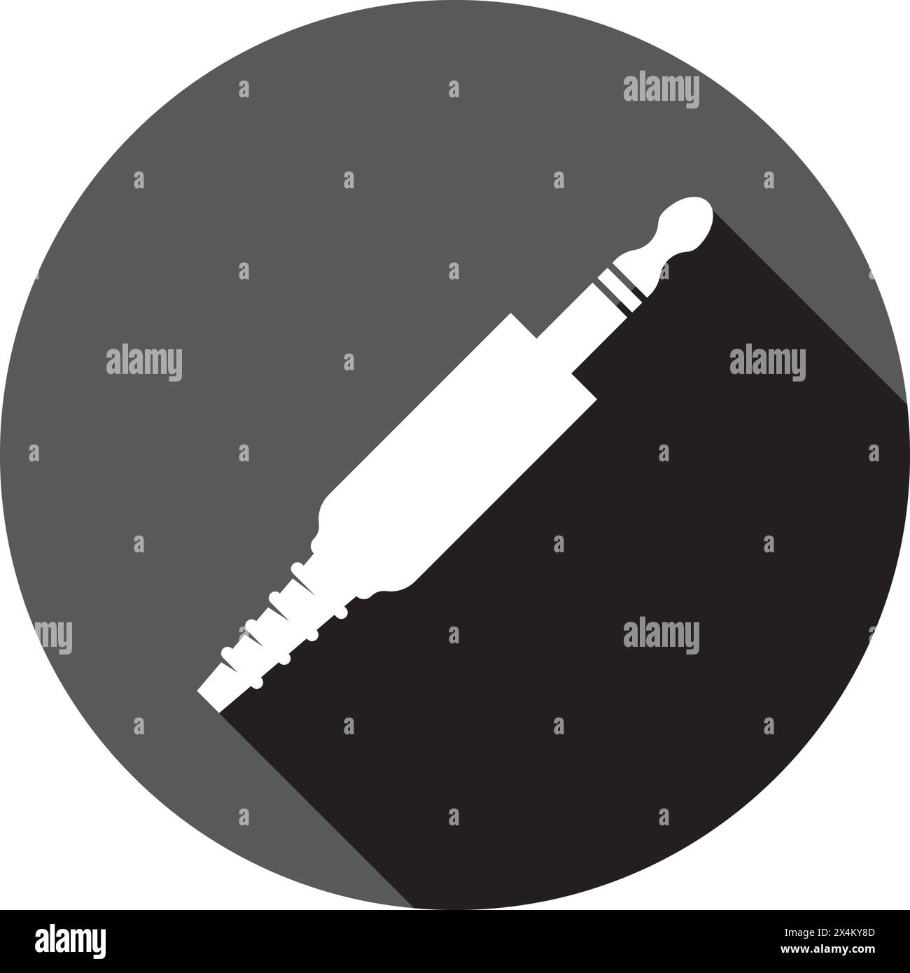 Audio jack icon,vector illustration template design Stock Vector Image ...