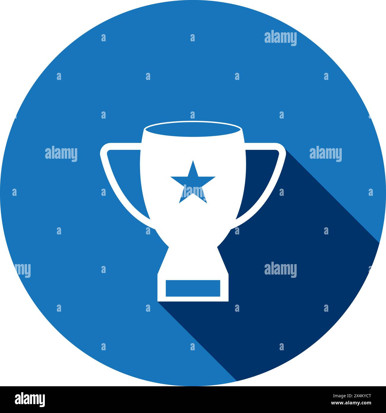 Trophy icon,vector illustration template design Stock Vector Image ...