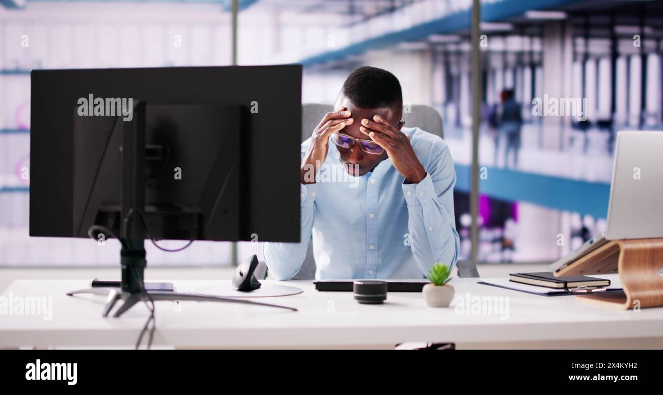 Digital Online Video Conference Webinar On Computer Stock Photo - Alamy