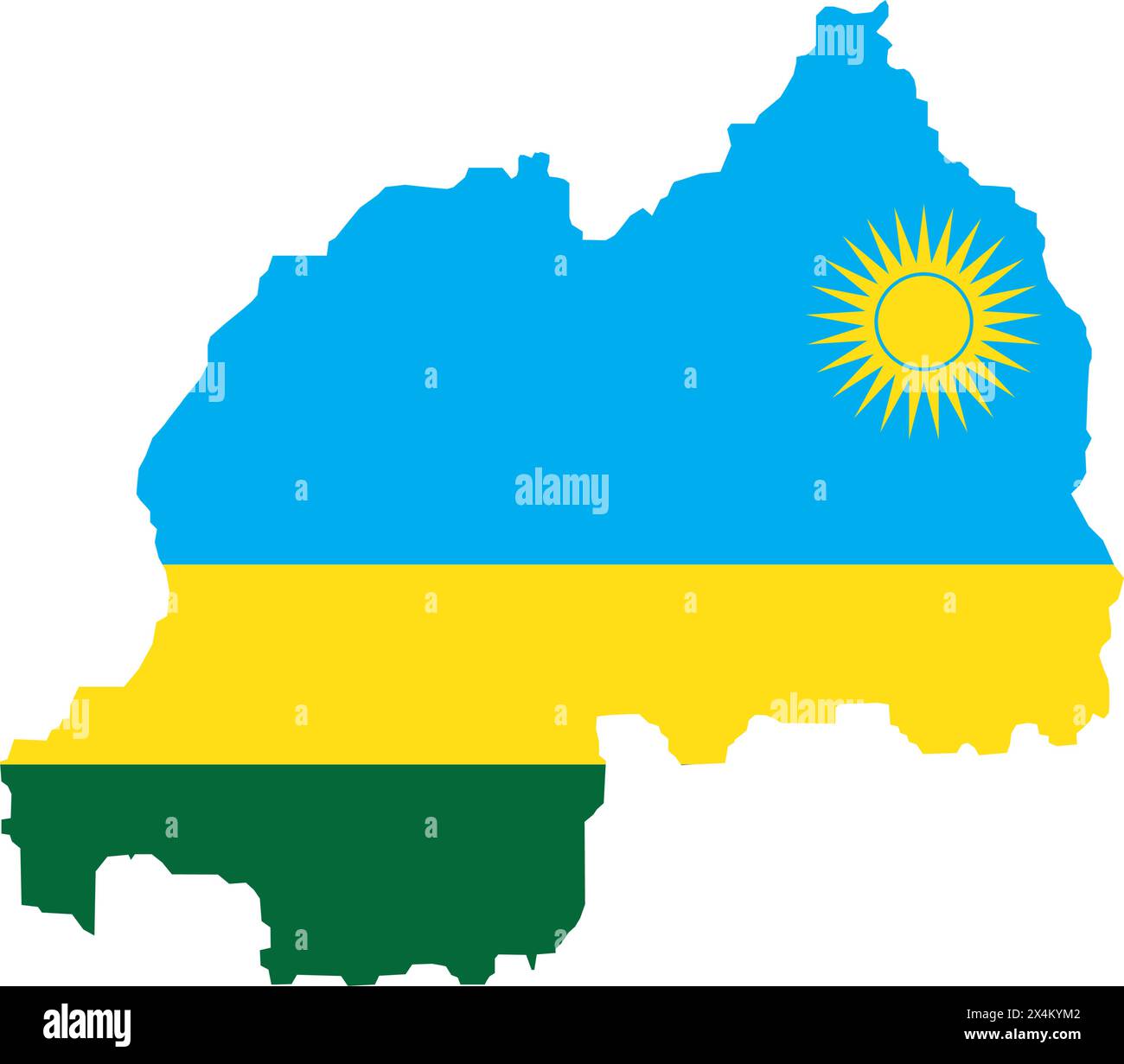 Rwanda map icon,vector illustration background Stock Vector Image & Art ...