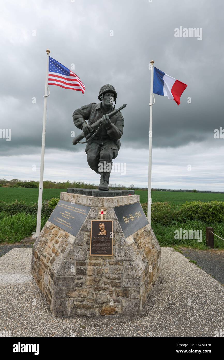 Frankreich, Normandie, Gedenken an den 80. Jahrestag des D-Day und der ...