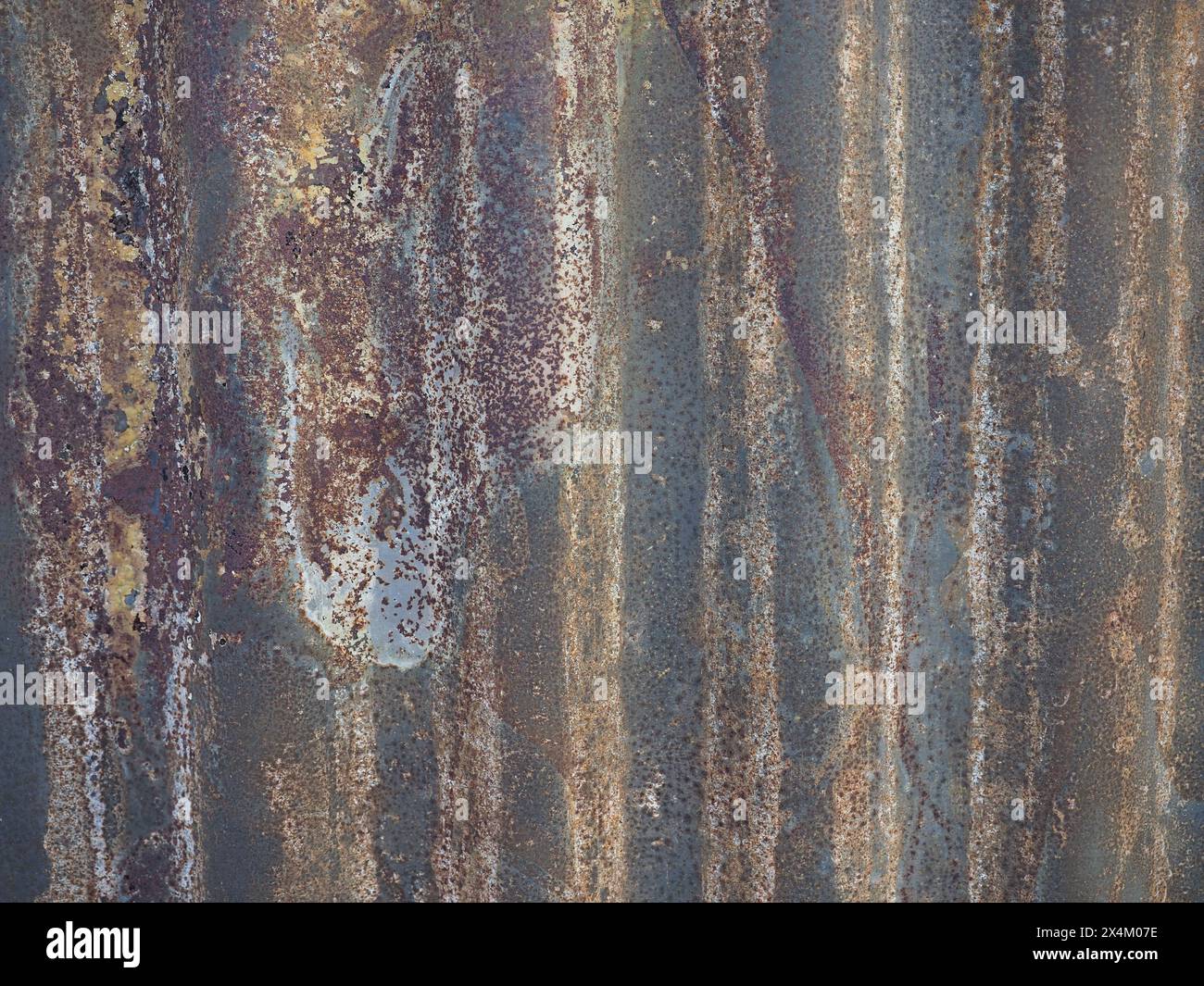 rusted corrugated steel metal texture useful as a background Stock ...