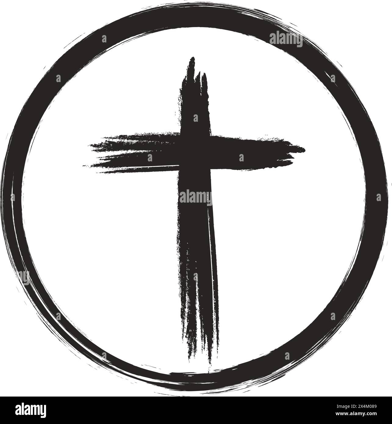 symbol of Christian cross,vector icon illustration design Stock Vector ...