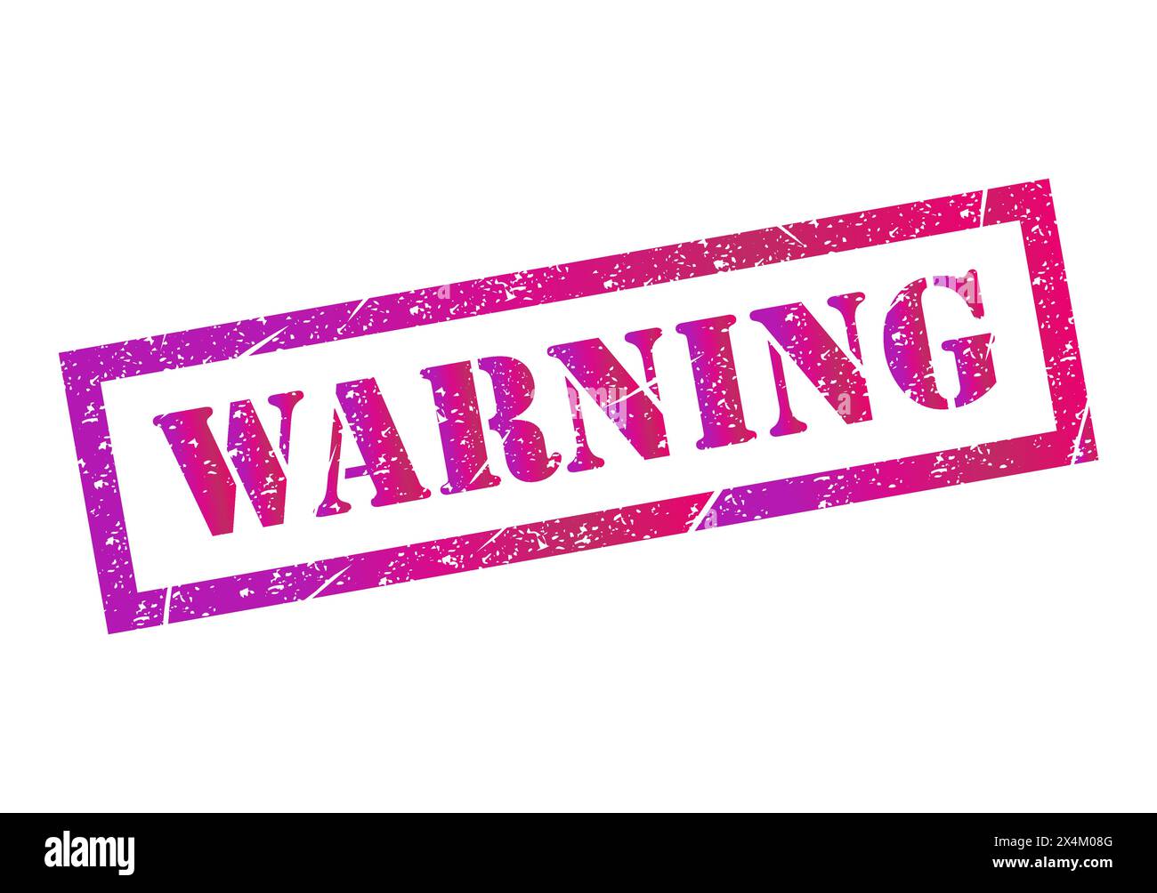 Warning stamp symbol, label sticker sign button, text banner vector ...