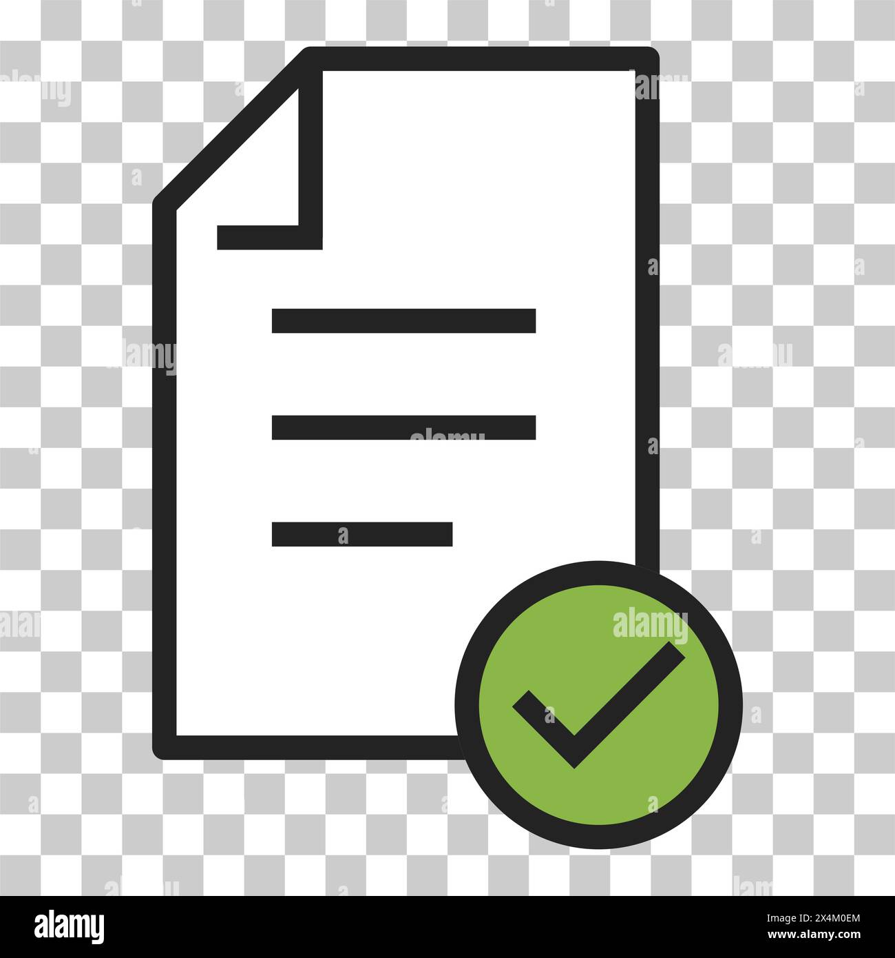 In compliance icon sign, company passed inspection symbol, complete ...