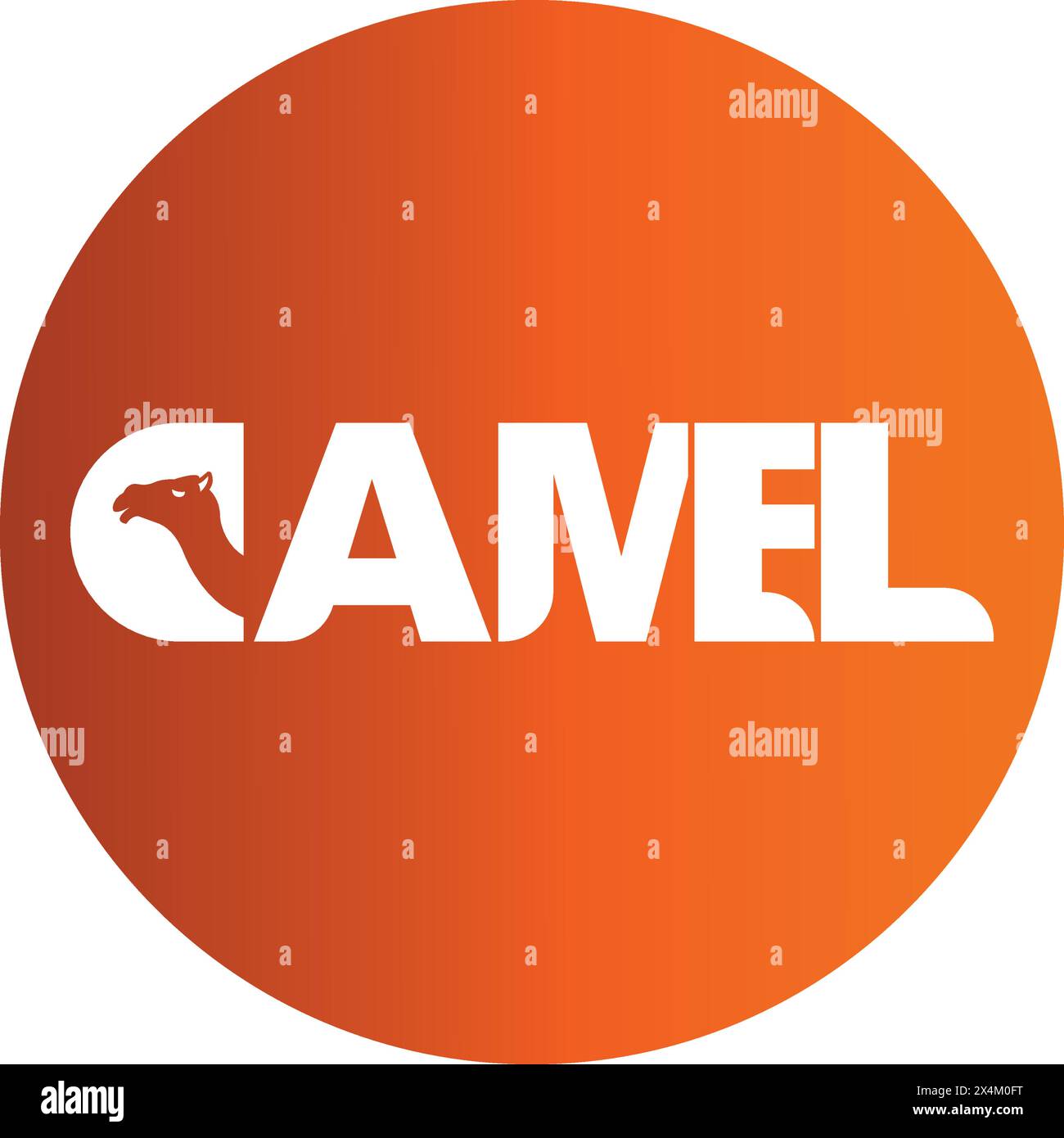 Camel writing logo vector template design Stock Vector Image & Art - Alamy