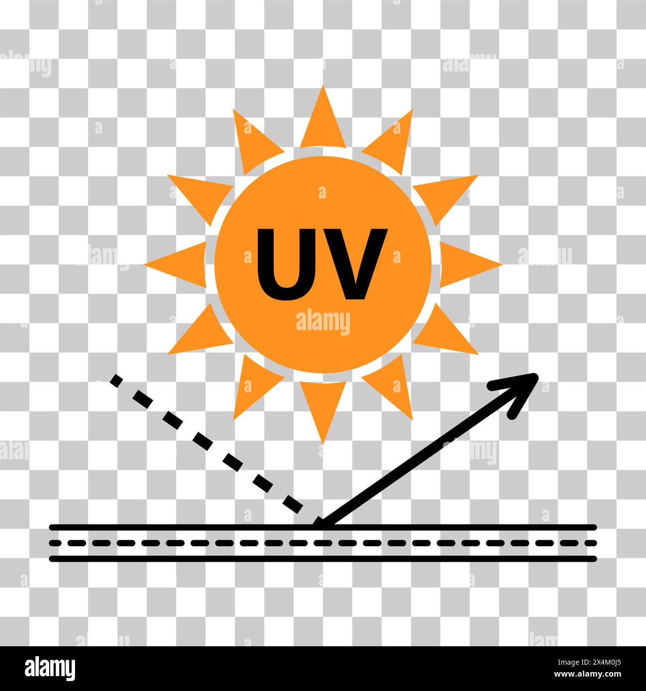 Sun protection factor icon, uv radiation block symbol, sun protect skin ...