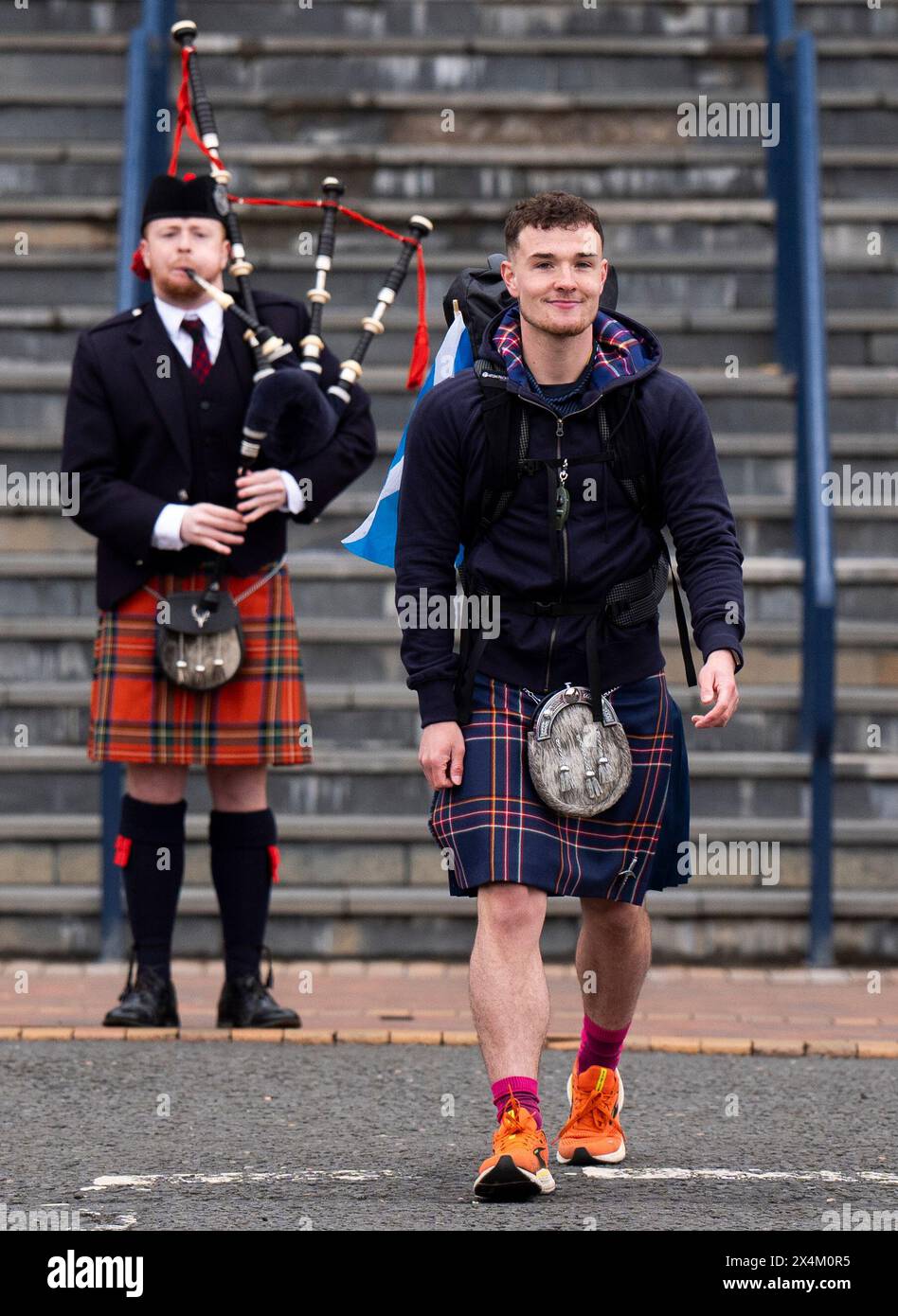 Craig Ferguson, 20, begins his 1,000 mile walk from Scotland's national ...