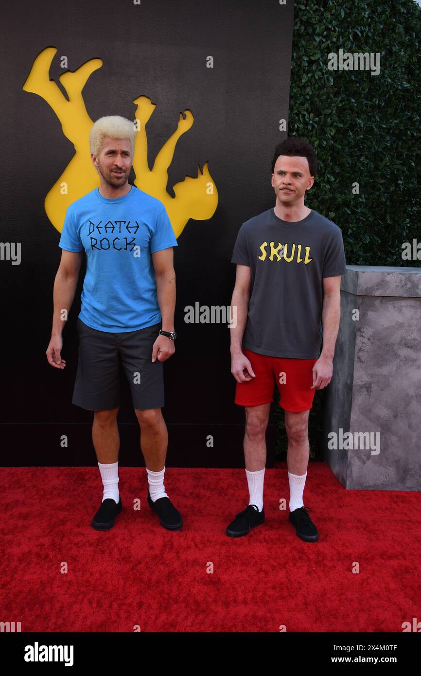 Los Angeles, California, USA 30th April 2024 Actor Ryan Gosling and ...