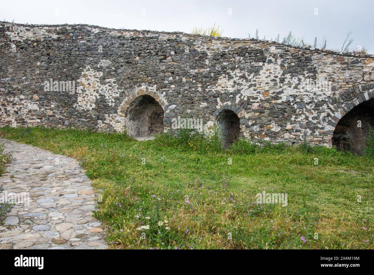 The castle walls of Prizren castle in Kosovo Stock Photo - Alamy