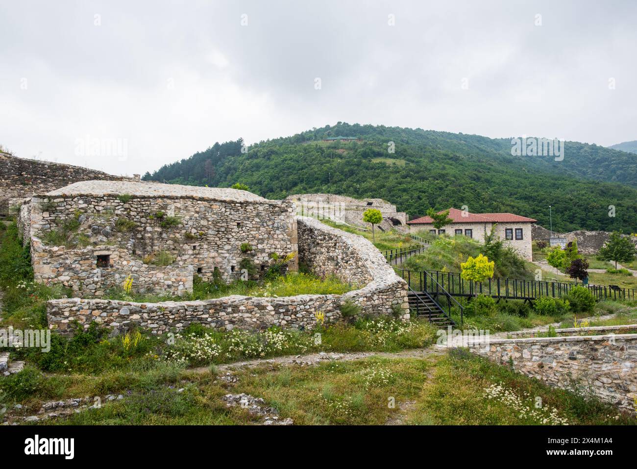 The castle walls of Prizren castle in Kosovo Stock Photo - Alamy