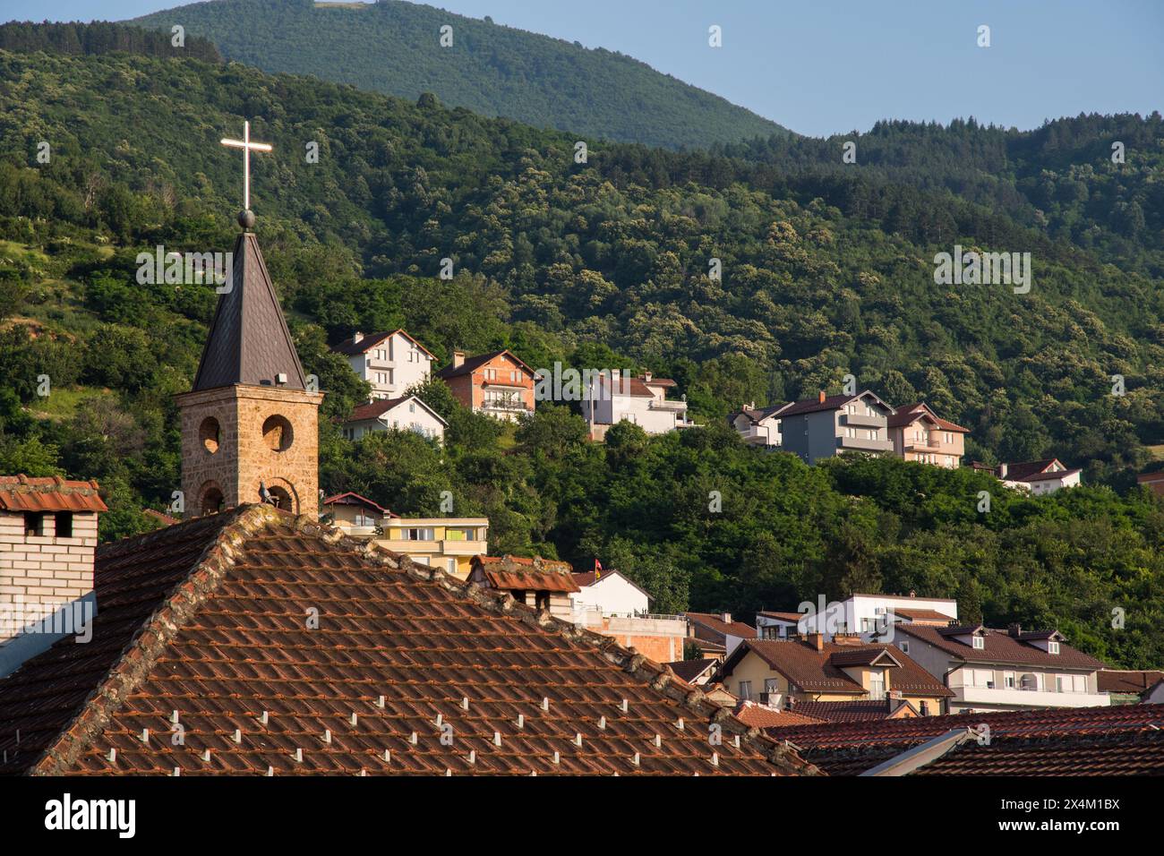 Rooftop view of city of Prizren in Kosovo Stock Photo - Alamy