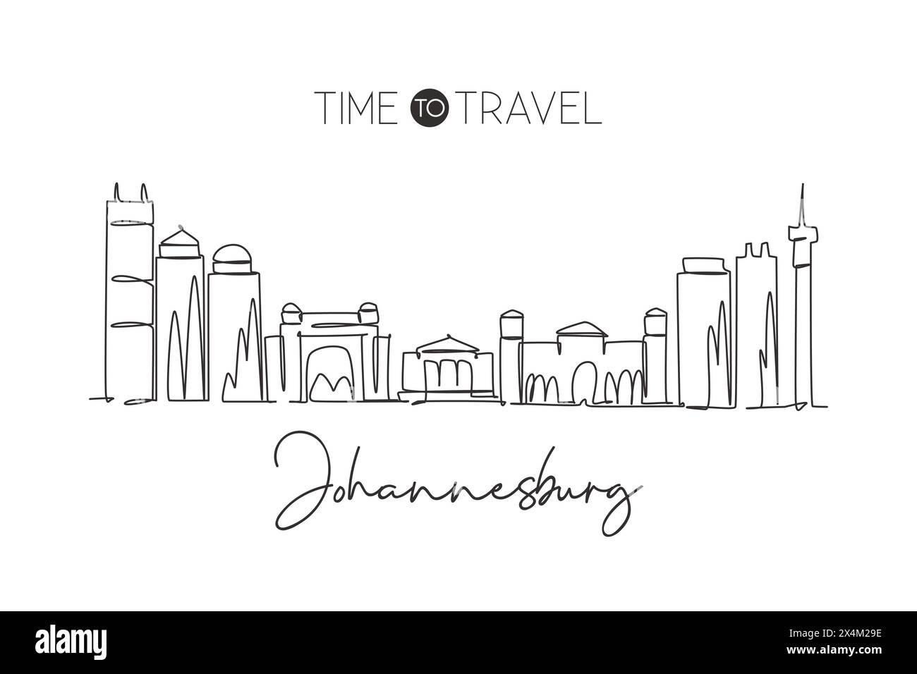 South african skyline Stock Vector Images - Alamy