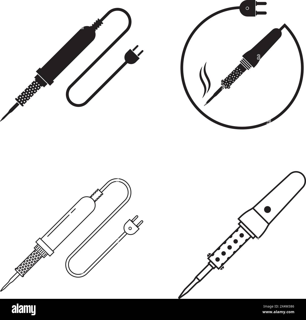 solder iron icon vector illustration symbol design Stock Vector Image ...