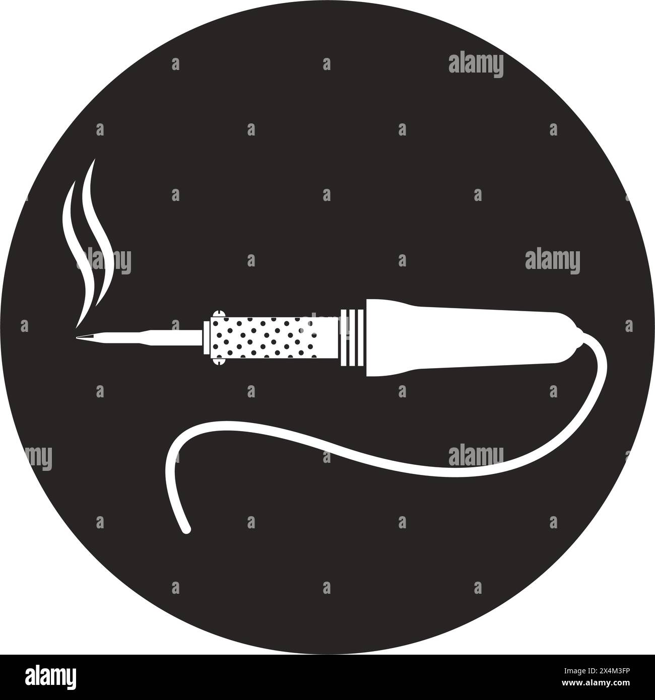 solder iron icon vector illustration symbol design Stock Vector Image ...