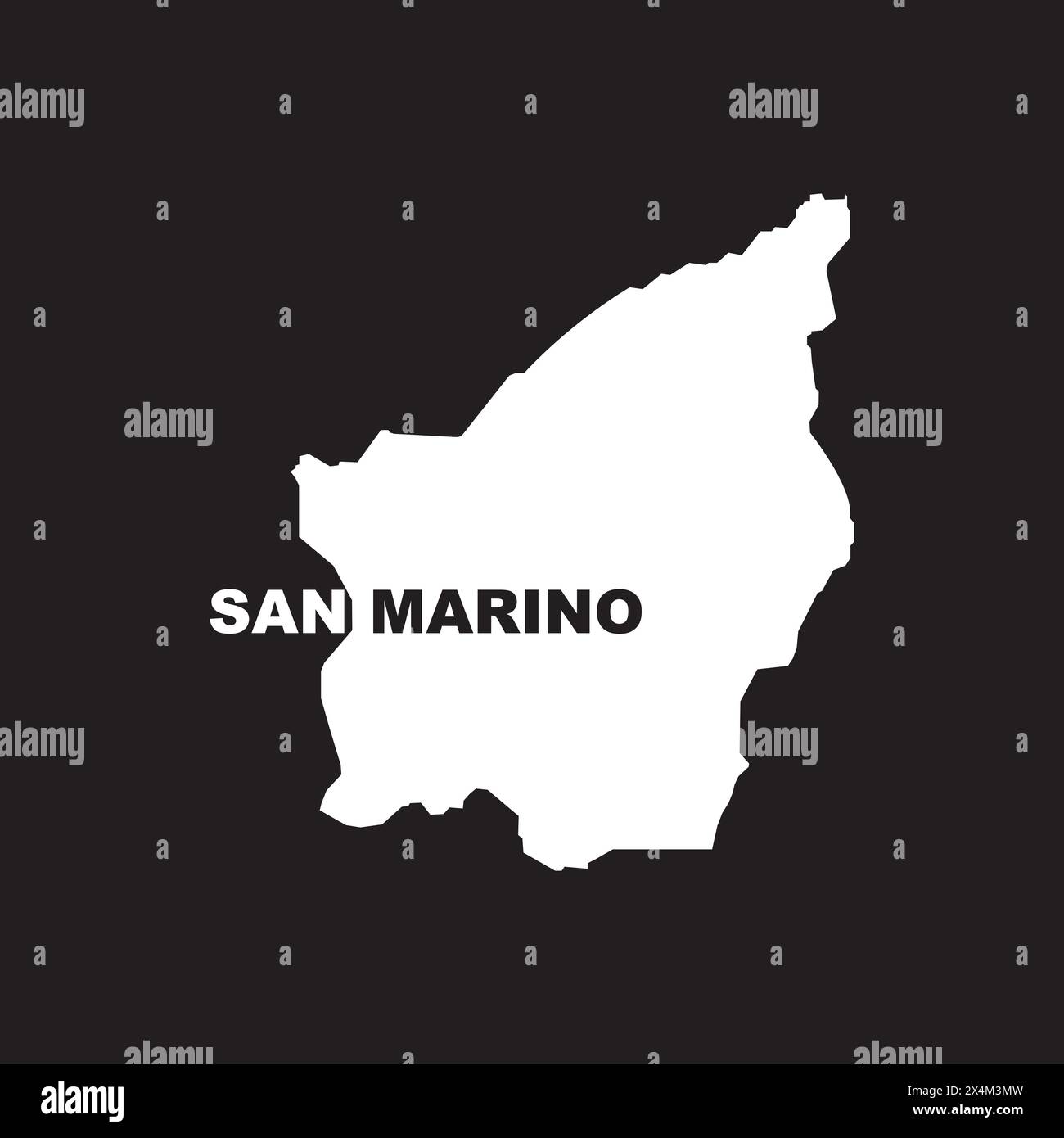 SAN MARINO map icon vector illustration template background Stock Vector Image & Art - Alamy