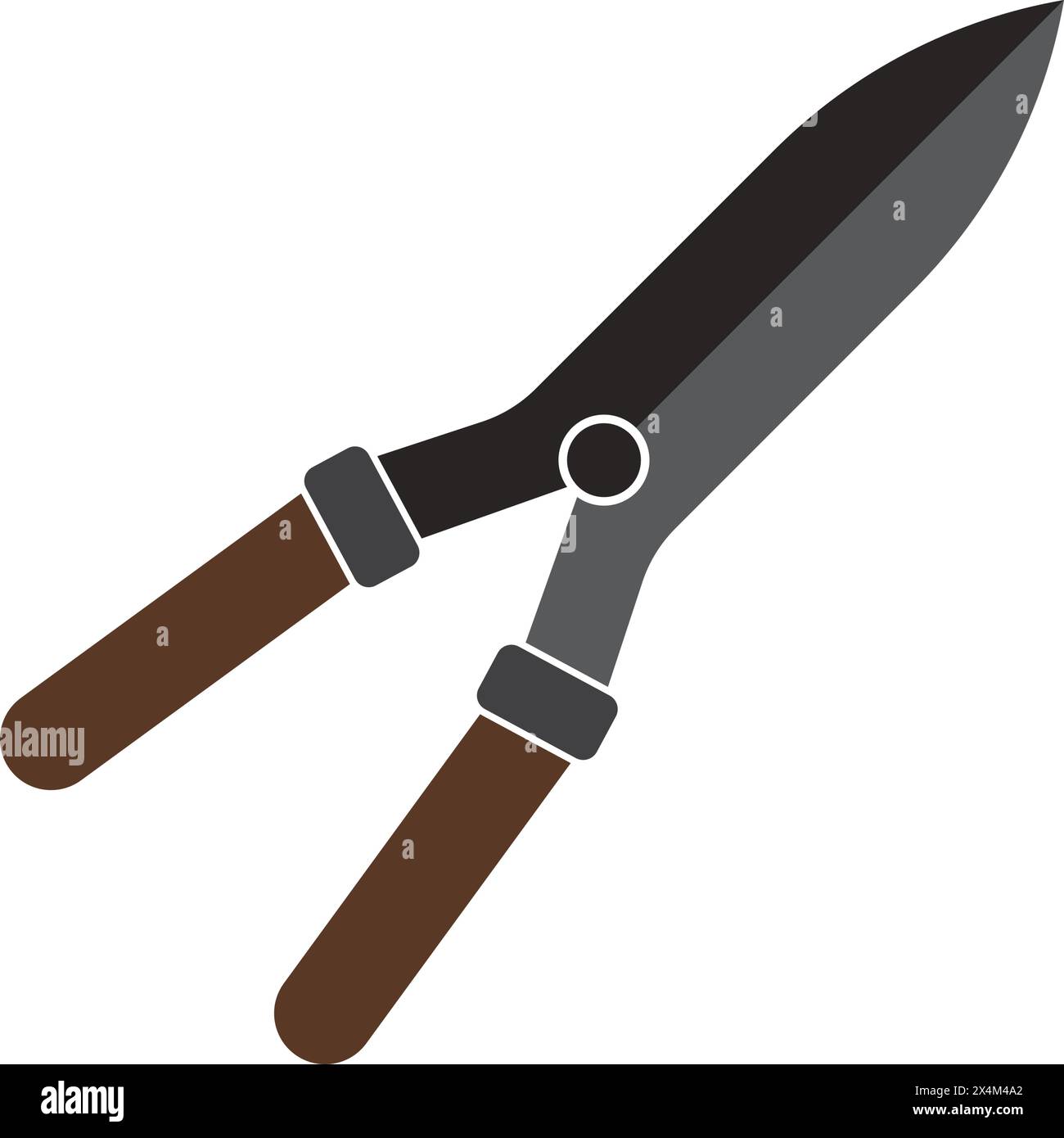 Garden Shears icon vector illustration symbol design Stock Vector Image ...