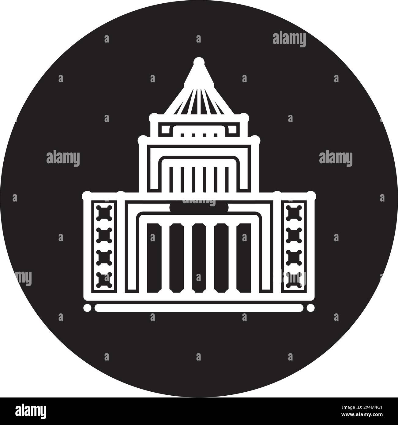 Mosque logo vector illustration symbol design Stock Vector Image & Art ...