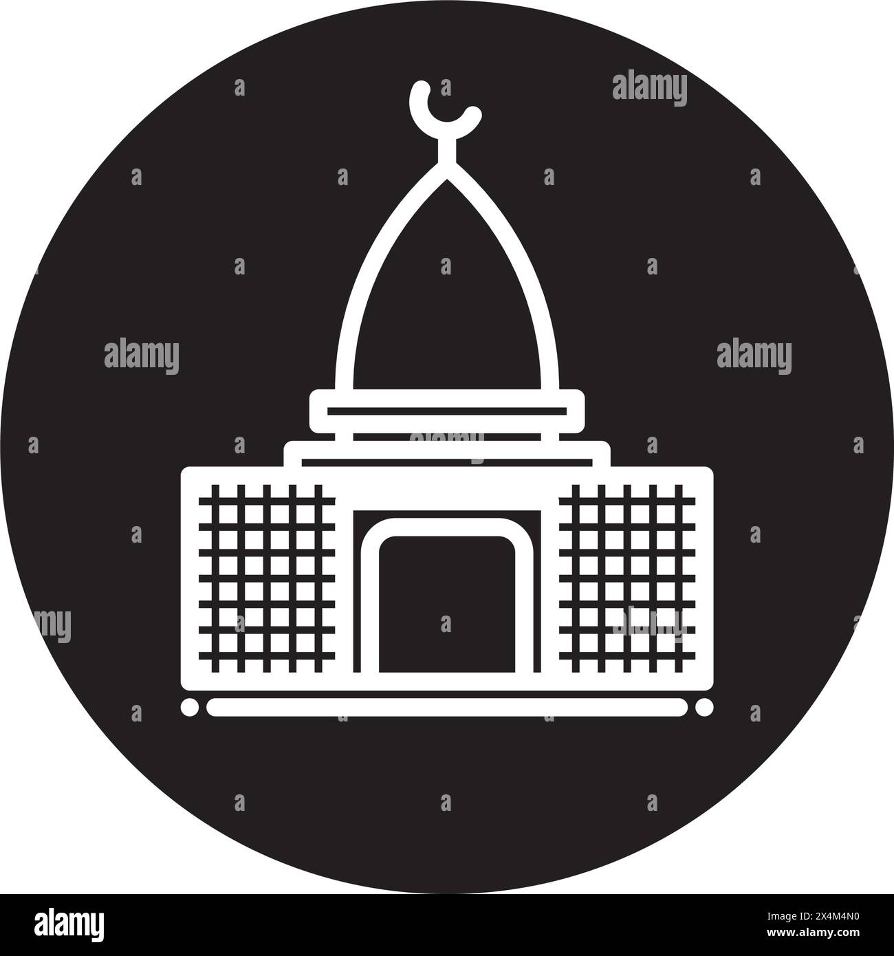 Mosque logo vector illustration symbol design Stock Vector Image & Art ...