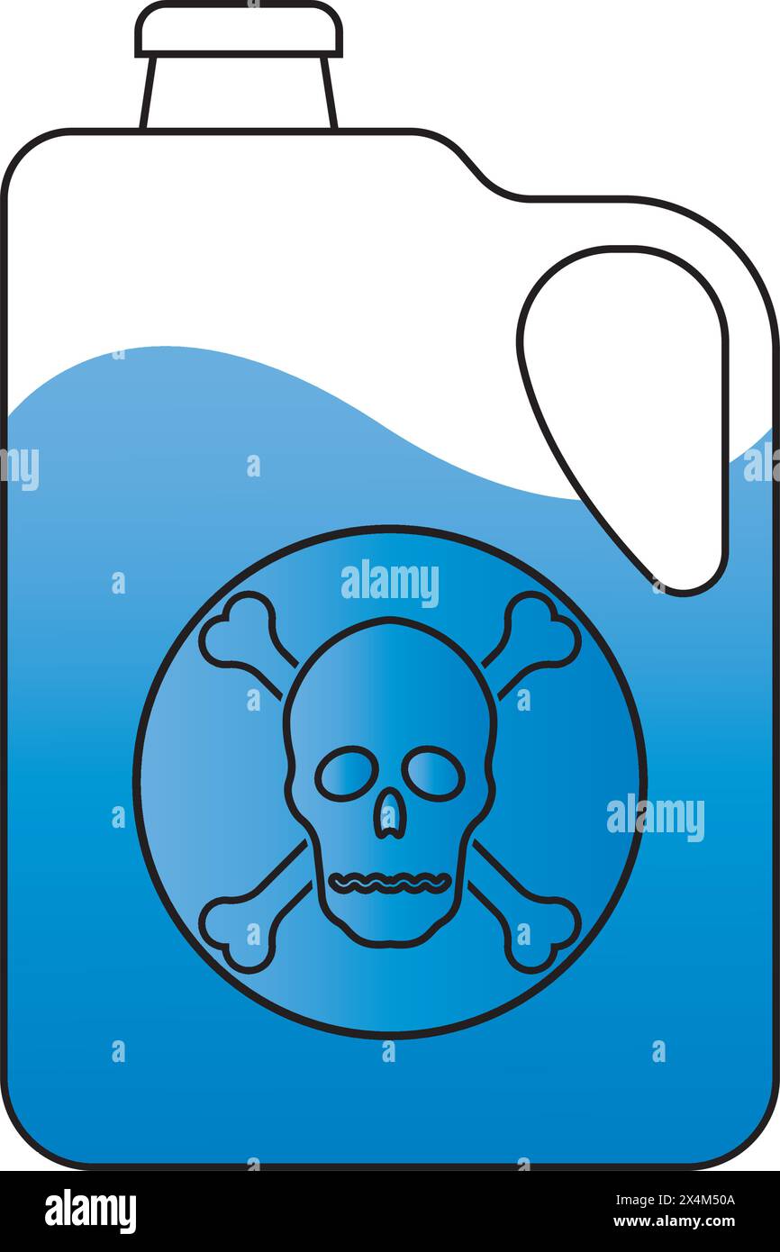 nuclear waste drum icon, radioactive waste,vector illustration symbol ...
