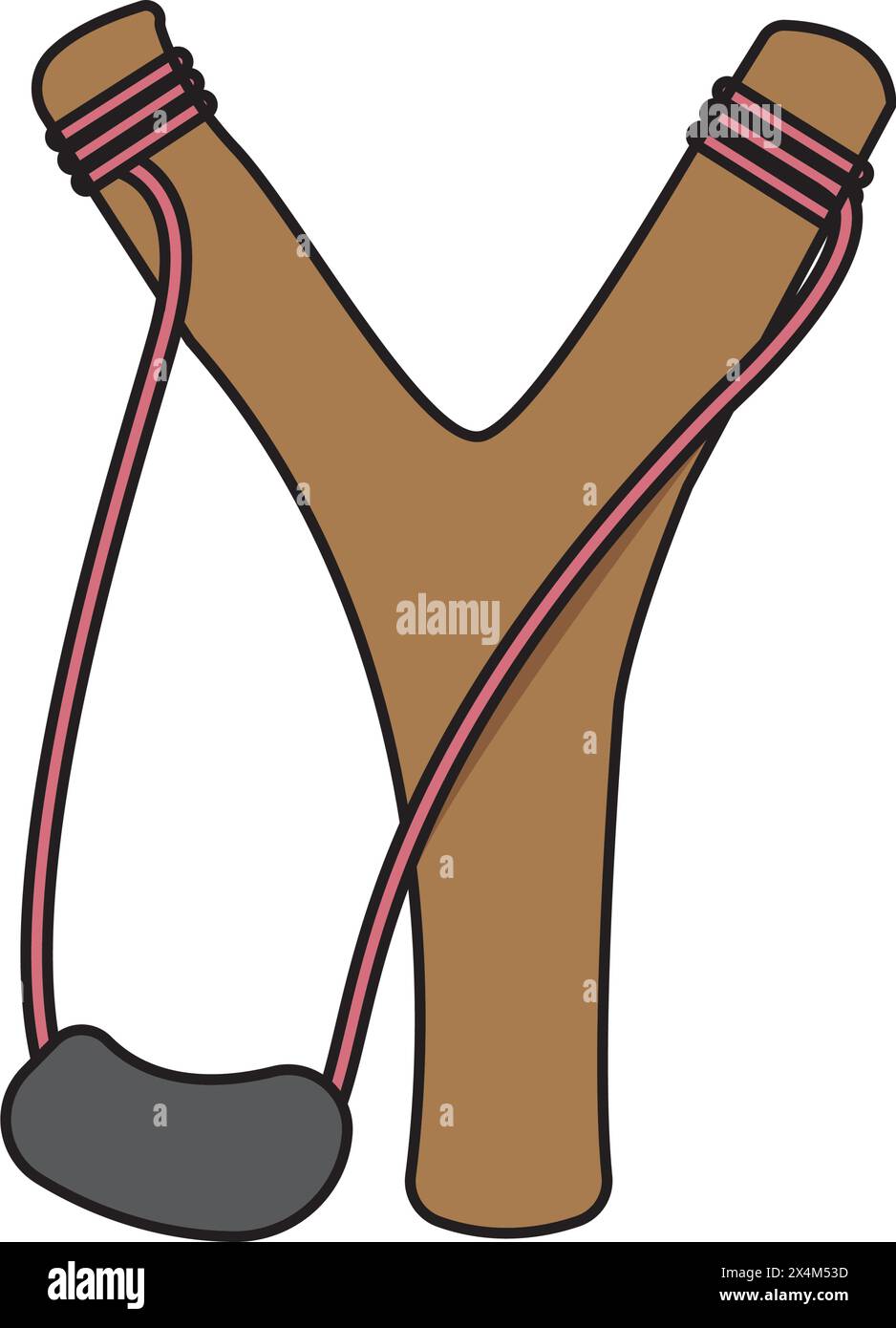 slingshot vector icon,illustration template design Stock Vector Image ...