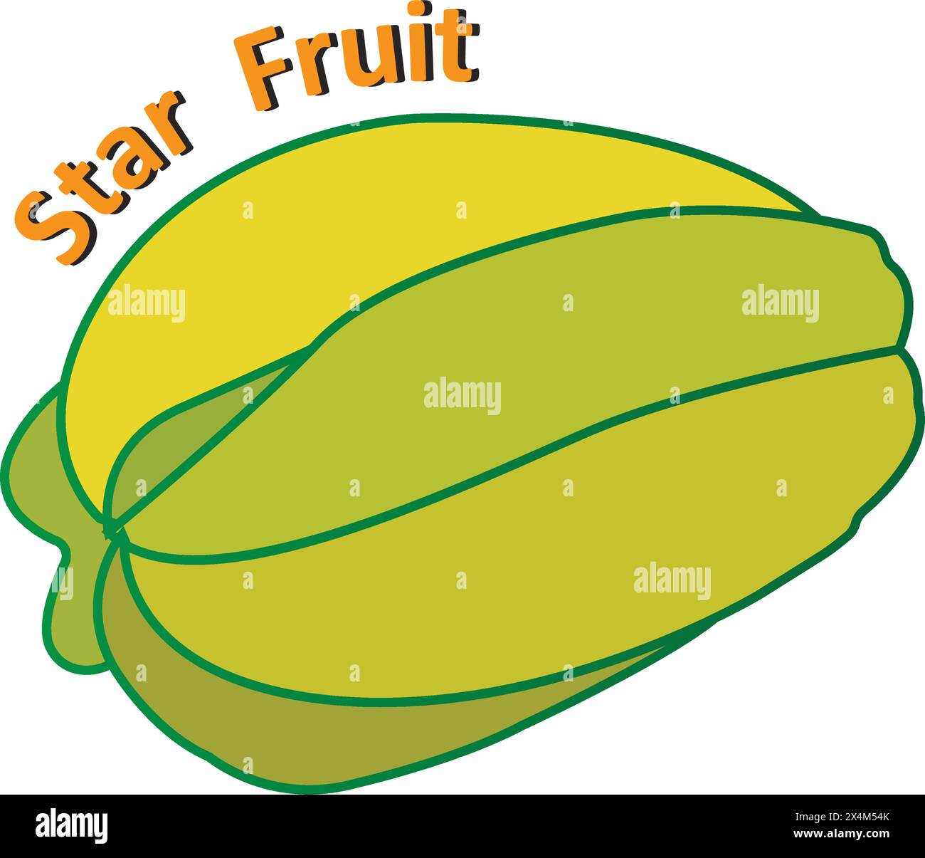 Star fruit icon,vector illustration symbol design Stock Vector Image ...