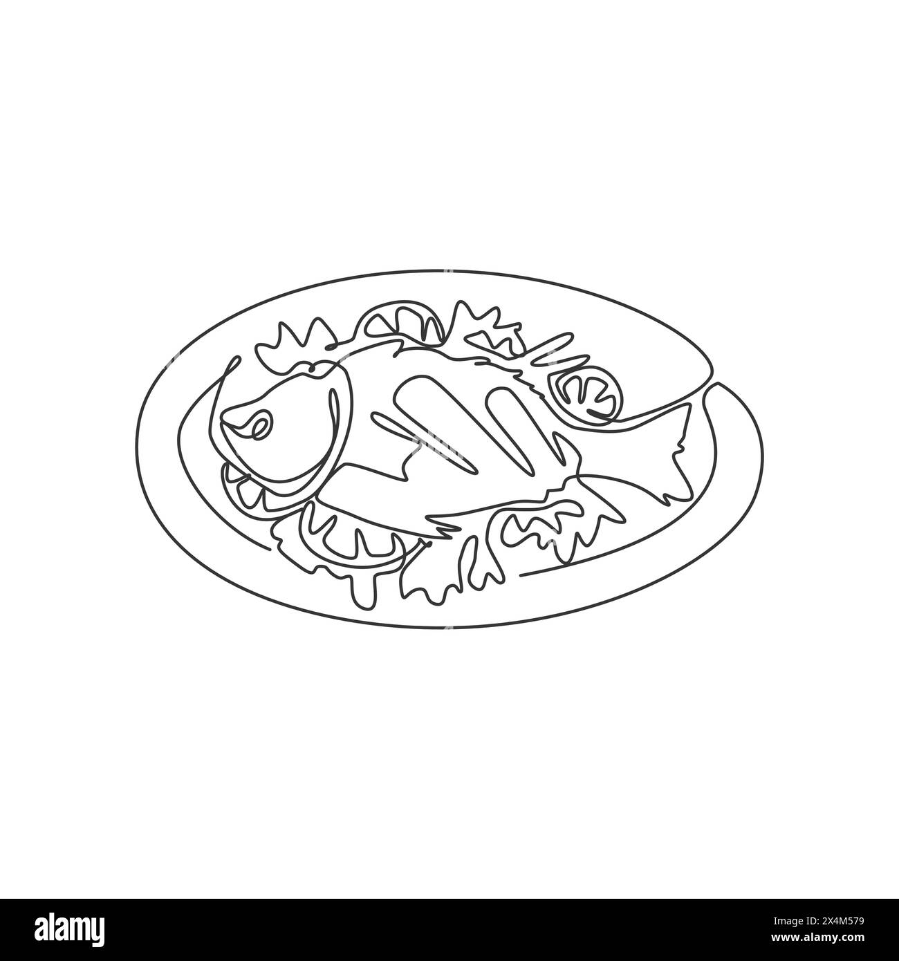 Conceptual seafood Stock Vector Images - Alamy