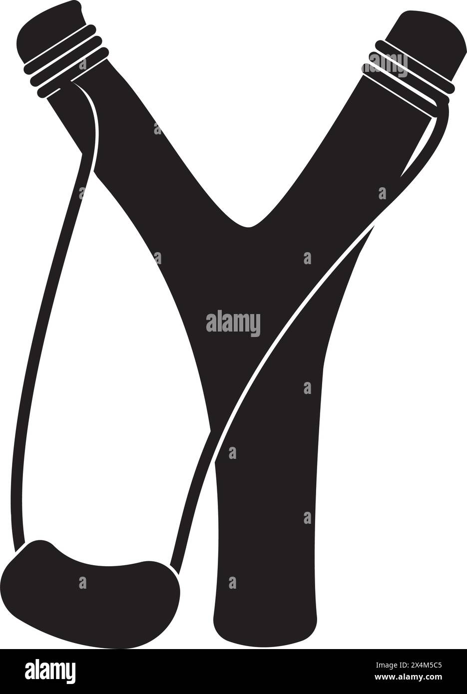 slingshot vector icon,illustration template design Stock Vector Image ...