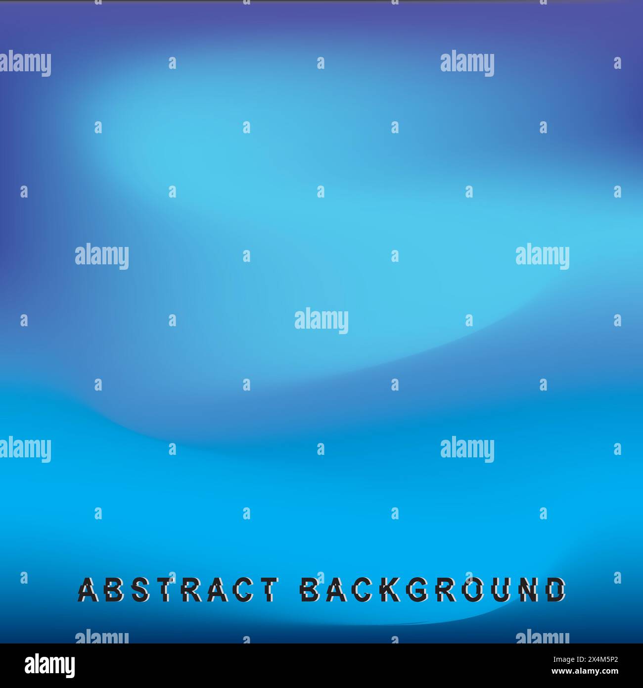 Abstract background with wavy pattern in blue color combination Stock ...