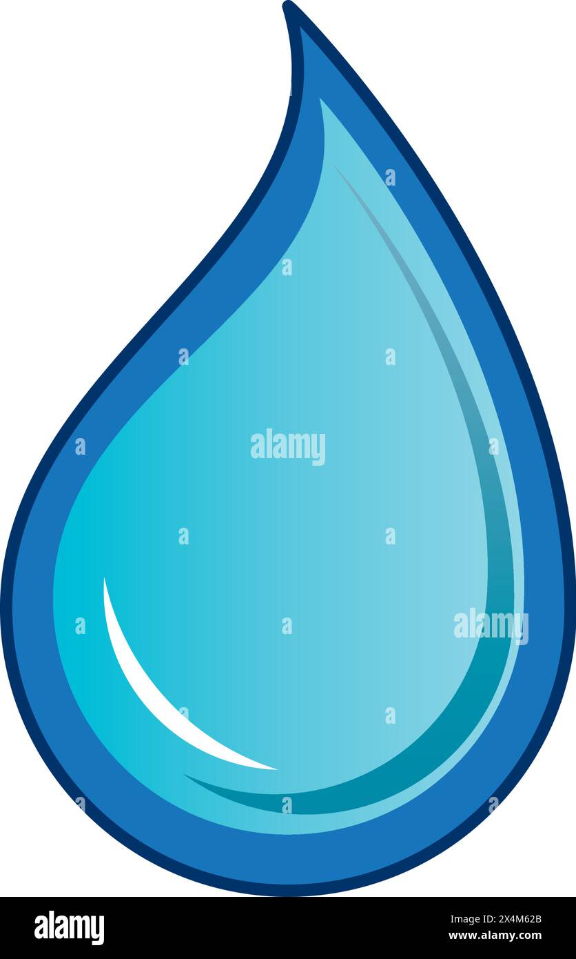 Raindrop logo template hi-res stock photography and images - Alamy