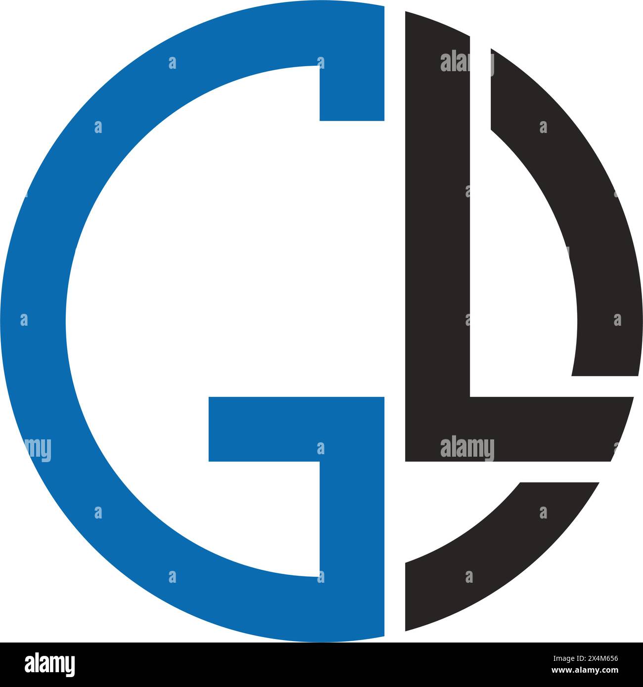 GL letter logo vector design symbol background Stock Vector Image & Art ...