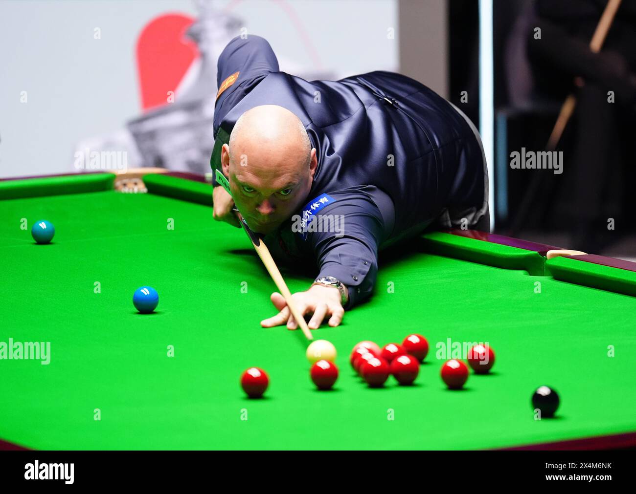Stuart Bingham during his semi final match with Jak Jones on day ...