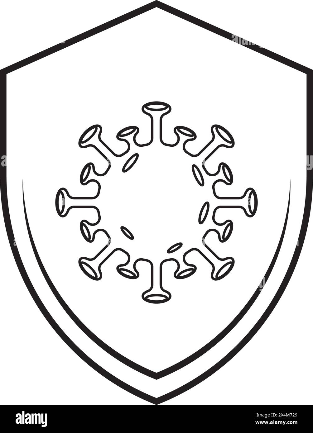 Monkey pox outbreak icon or Pandemic icon, vector illustration template ...